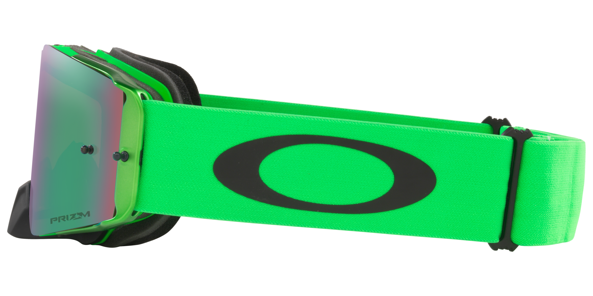 Oakley Front Line™ MX Goggles with Moto Green Strap and Prizm MX Jade ...