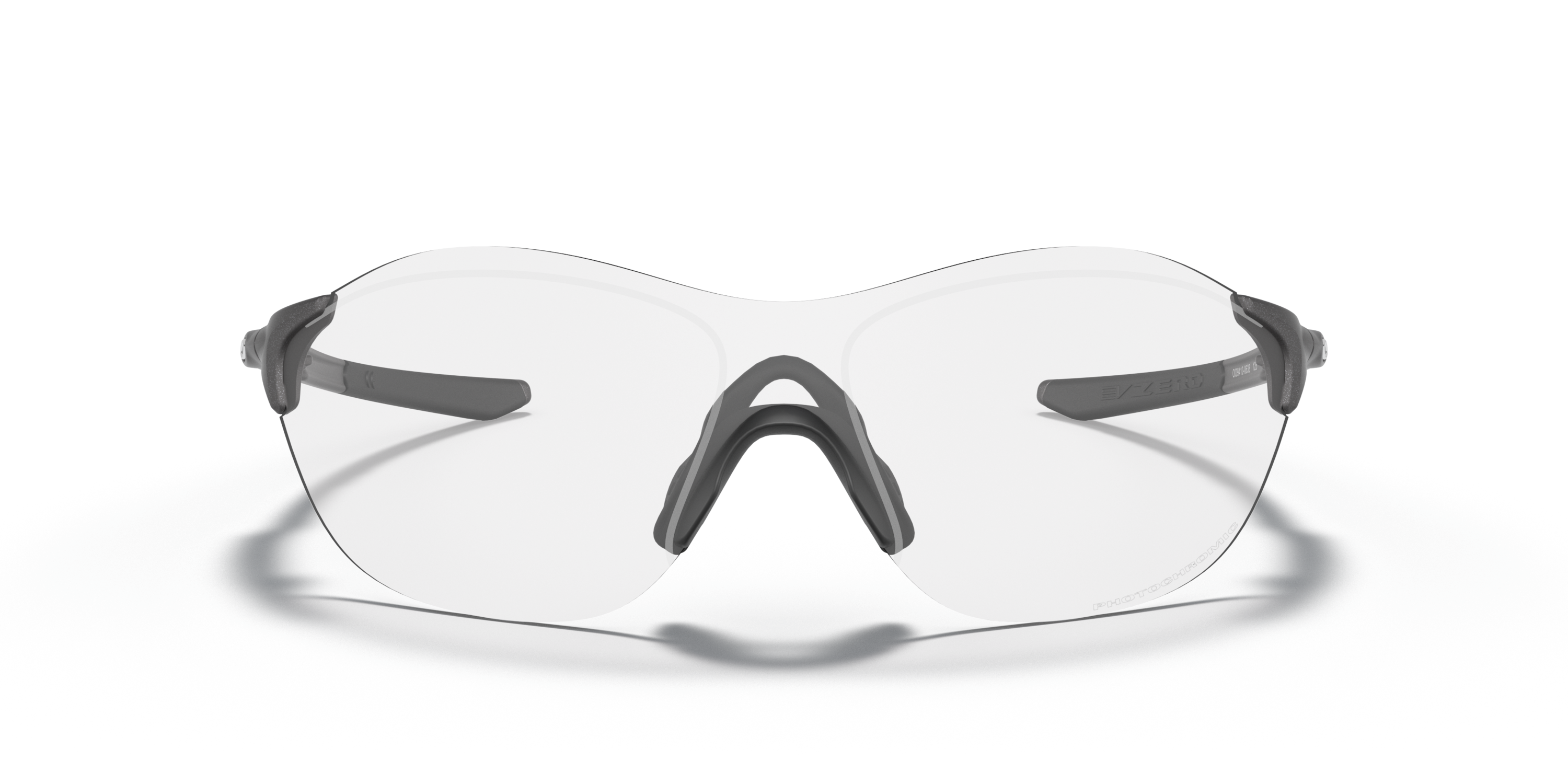オークリー EVZero™ Swift (Low Bridge Fit)サングラス SteelフレームとClear to Black ...