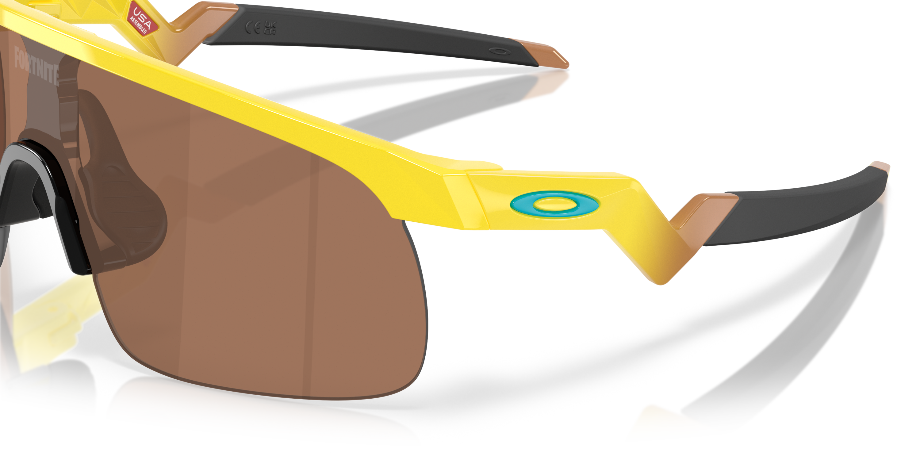 Oakley X Fortnite™ Peely Resistor (Youth Fit) Lenses, Yellow Frame ...