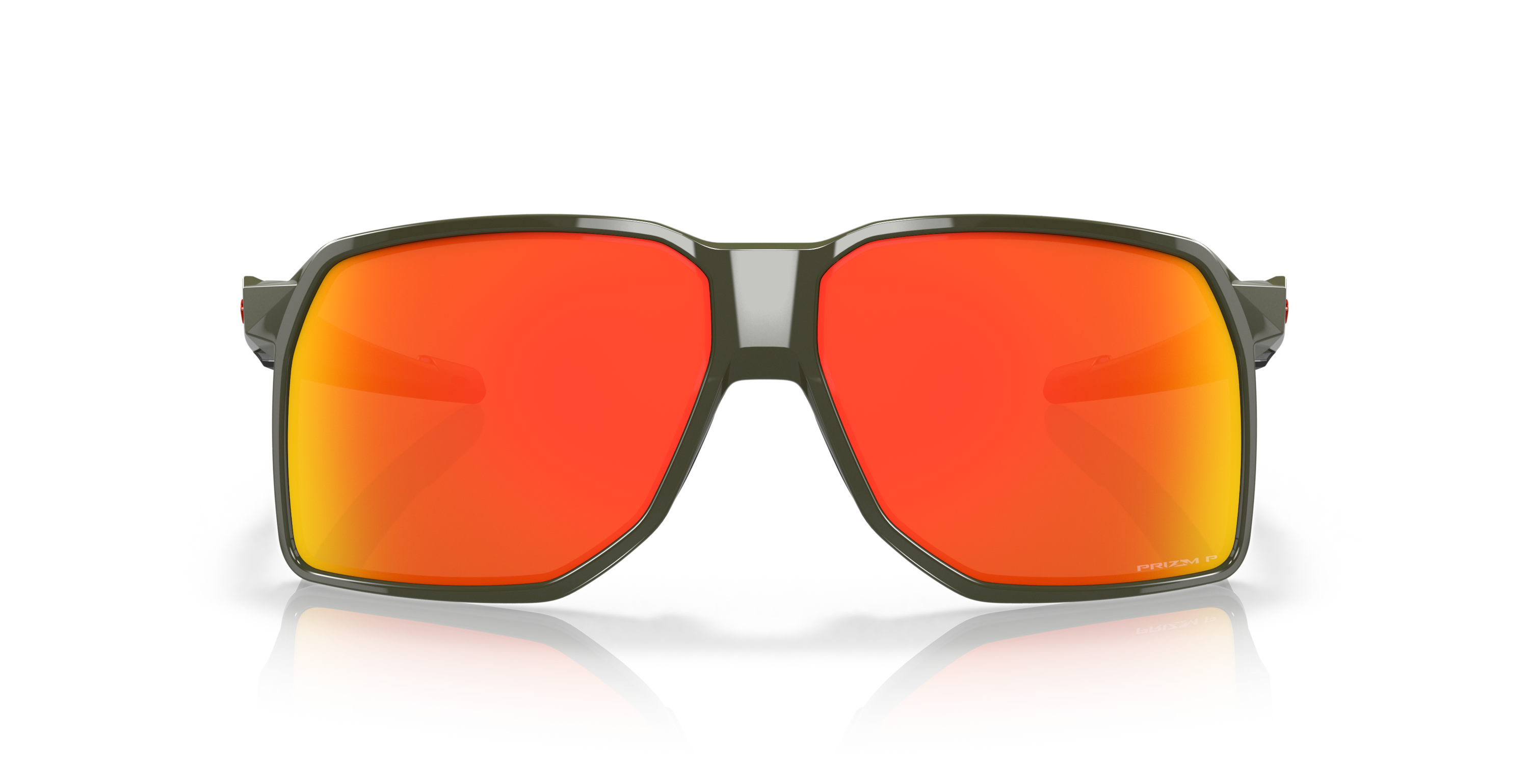 Portal Prizm Ruby Polarized Lenses, Moss Frame Sunglasses | Oakley® GB