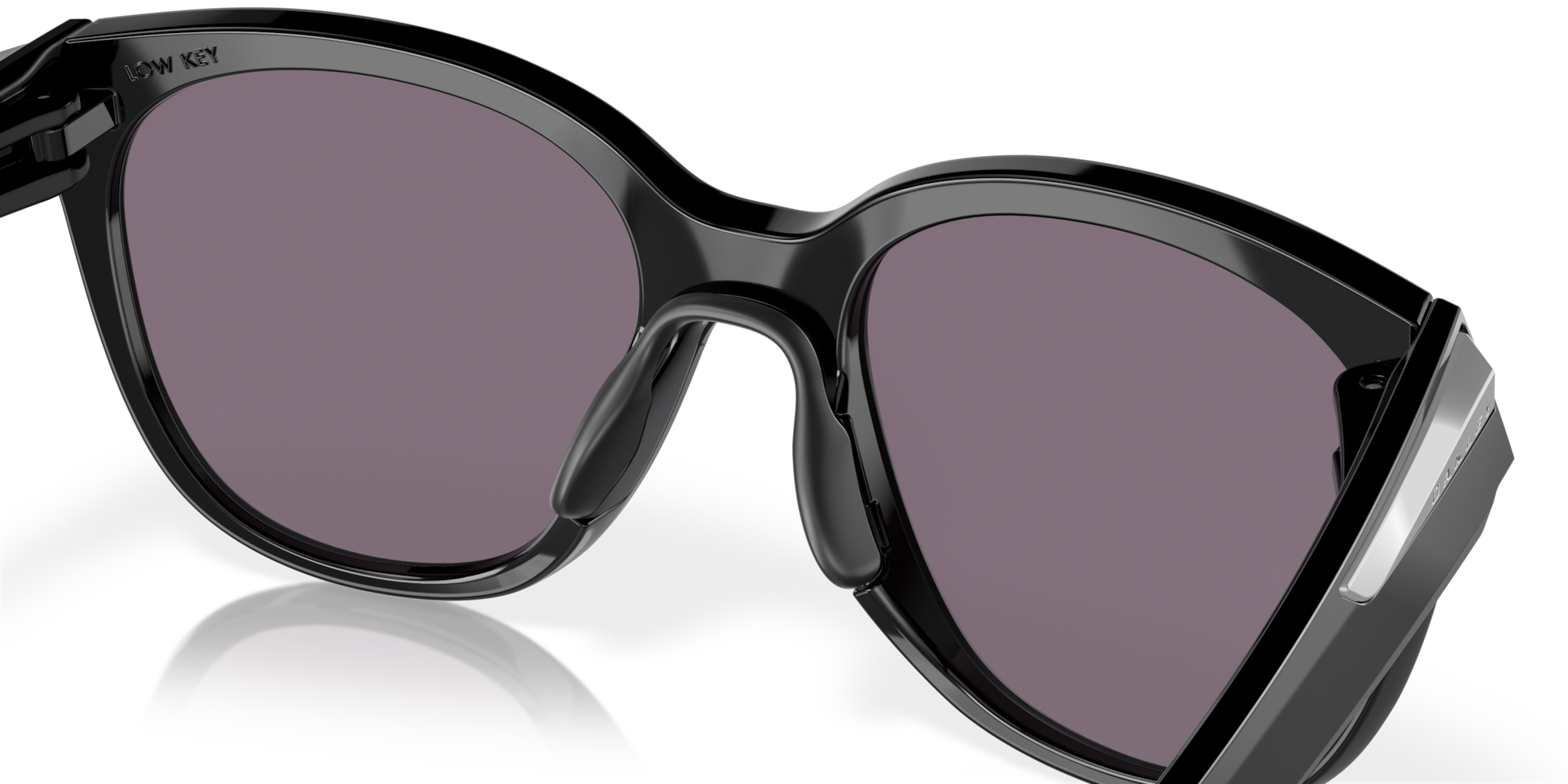 Low Key Prizm Grey Lenses, Polished Black Frame Sunglasses | Oakley® US
