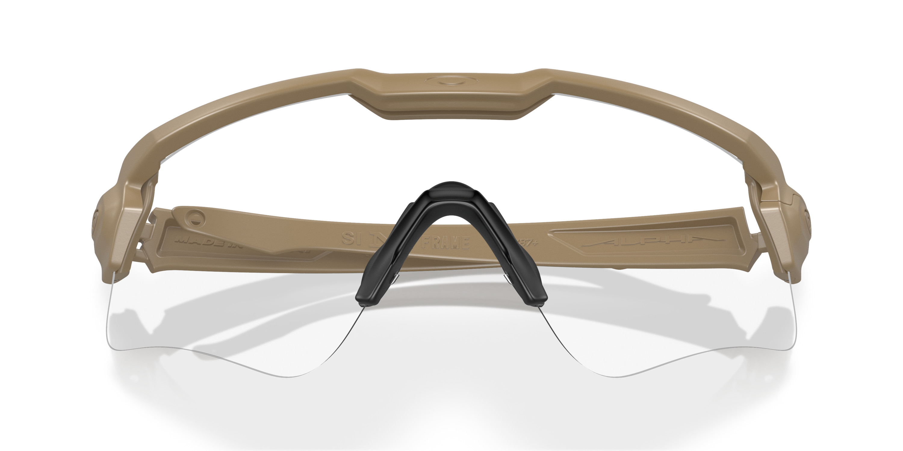 Standard Issue Ballistic M Frame Alpha Laser Lenses, Terrain Tan Frame ...