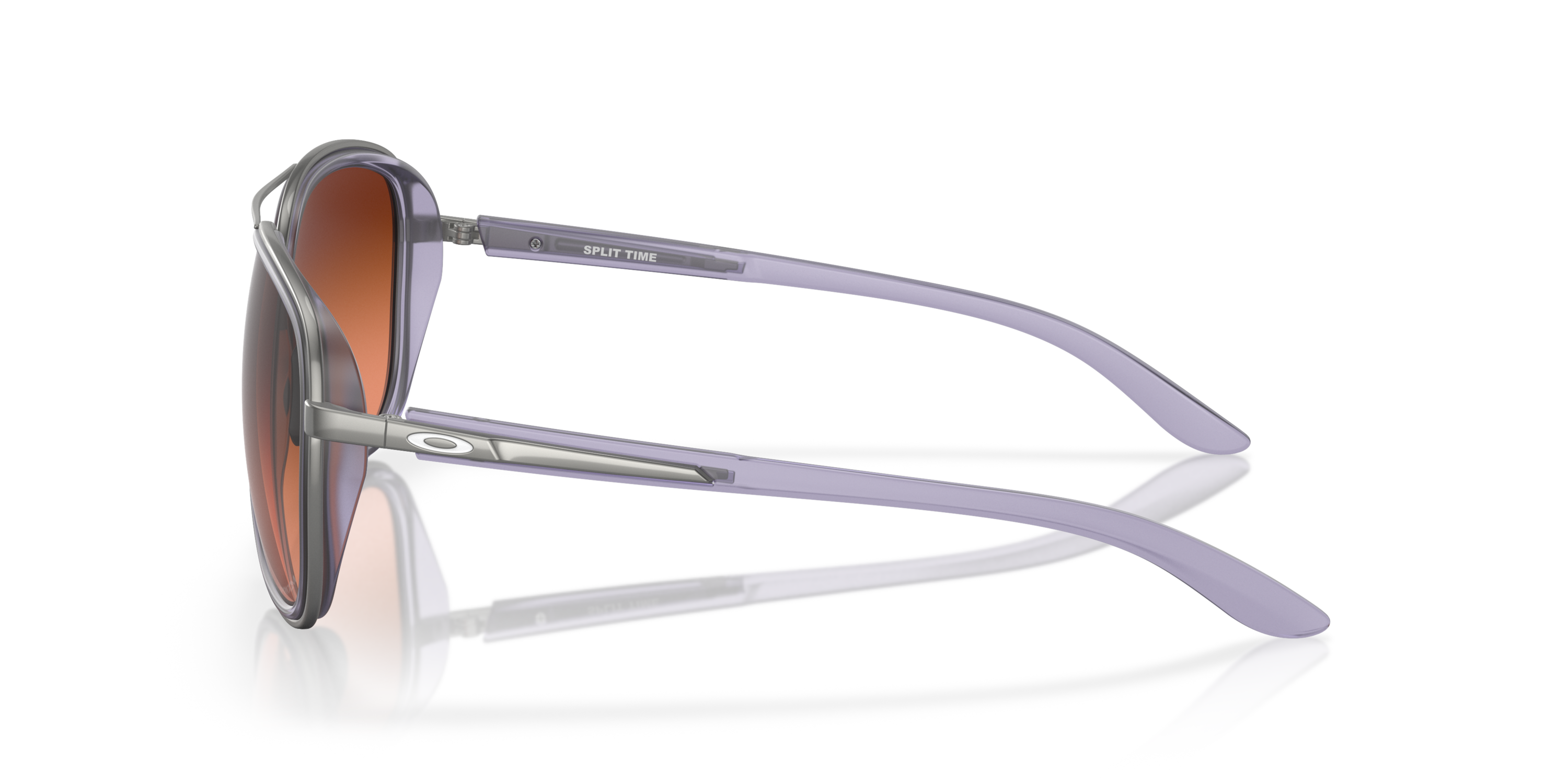 Oakley Split Time Sunglasses with Matte Trans Lilac Frame and Prizm ...