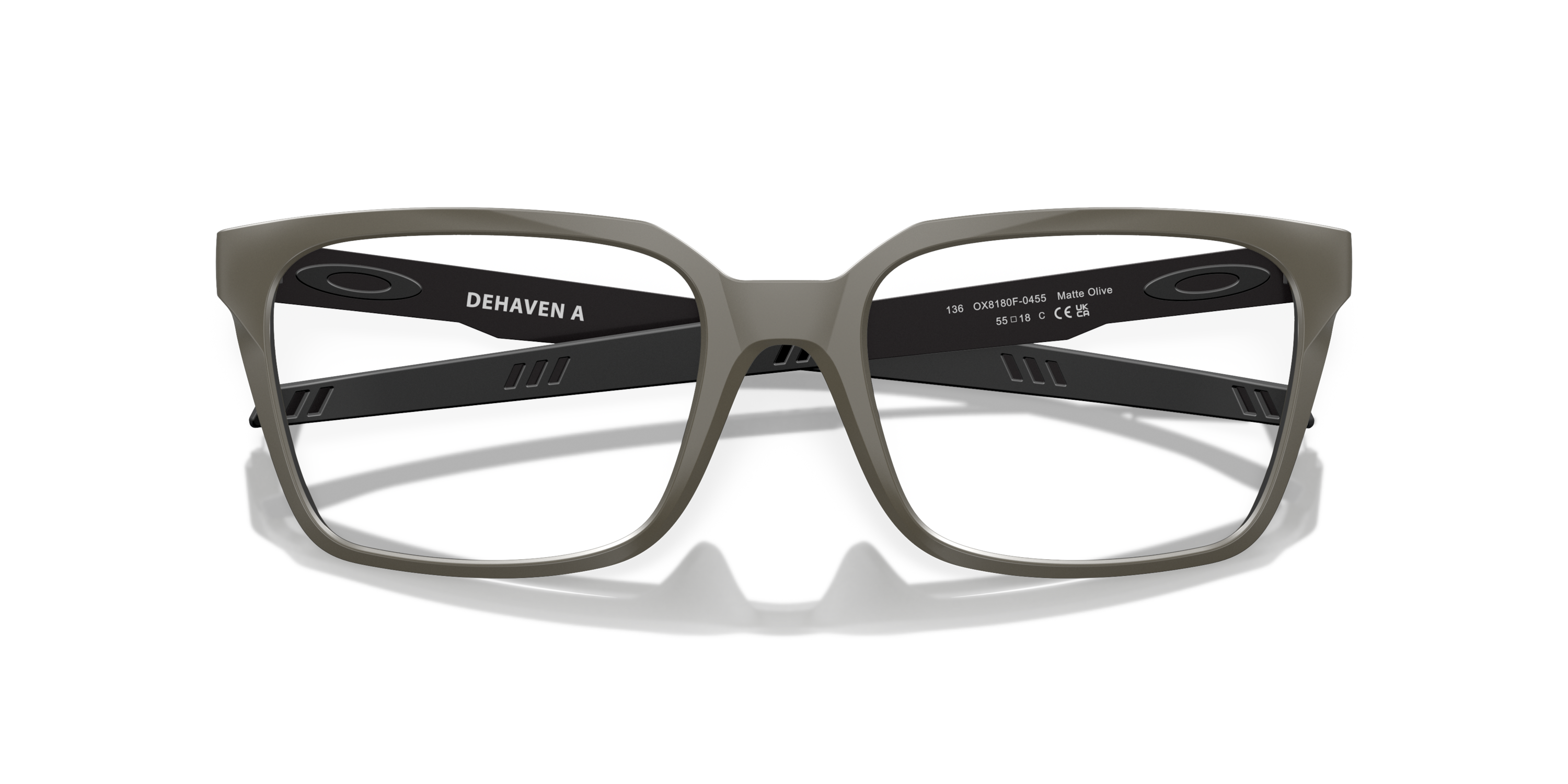 Oakley Dehaven (Low Bridge Fit) Eyeglasses with Matte Olive Frame ...