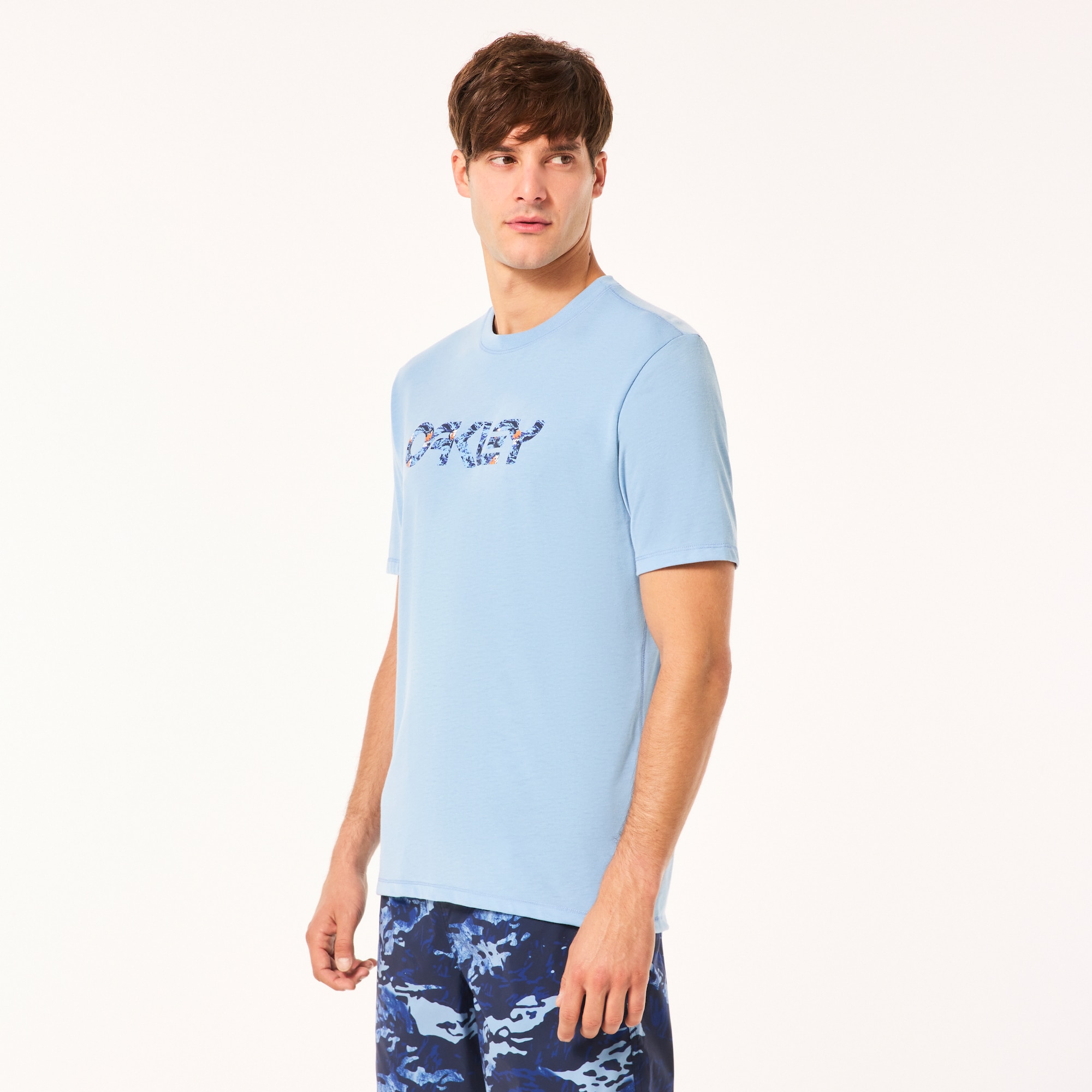 Oakley B1B Sun Tee - Stonewash Blue | Oakley® US