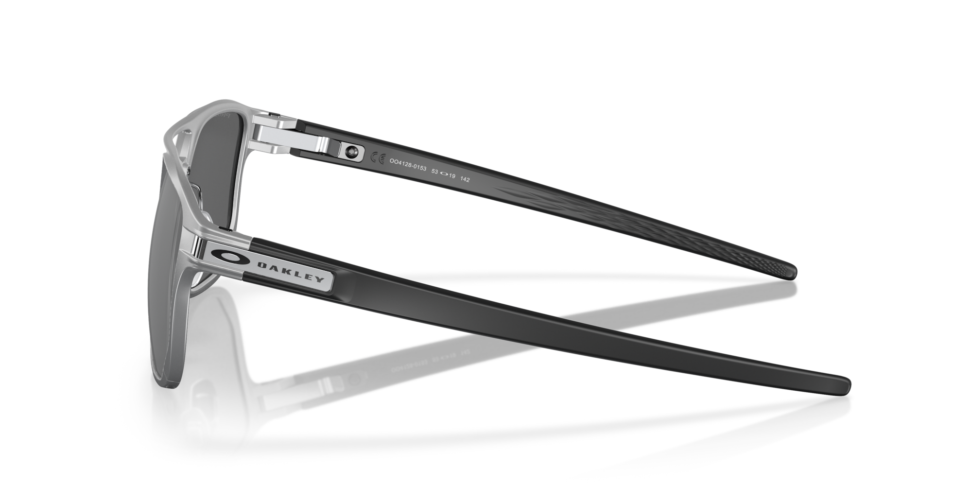 Occhiali da Sole Oakley Latch® Alpha con Montatura Matte Silver e Lente ...