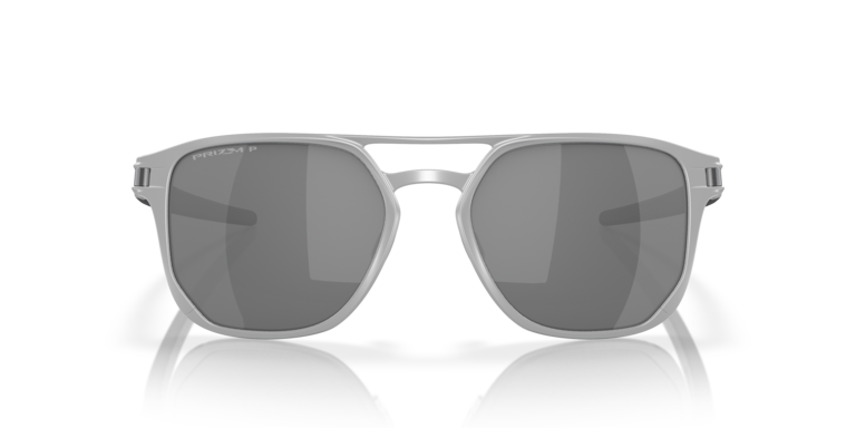 Occhiali da Sole Oakley Latch® Alpha con Montatura Matte Silver e Lente ...