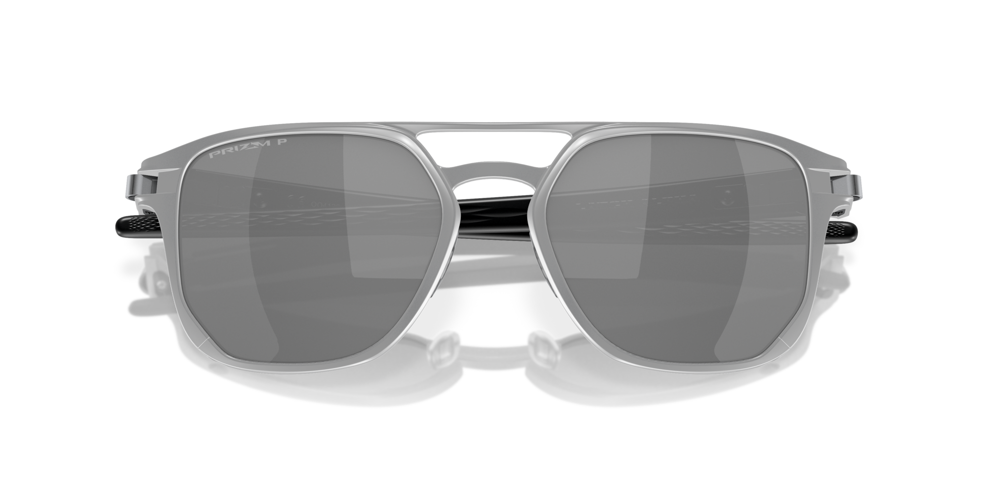 Occhiali da Sole Oakley Latch® Alpha con Montatura Matte Silver e Lente ...