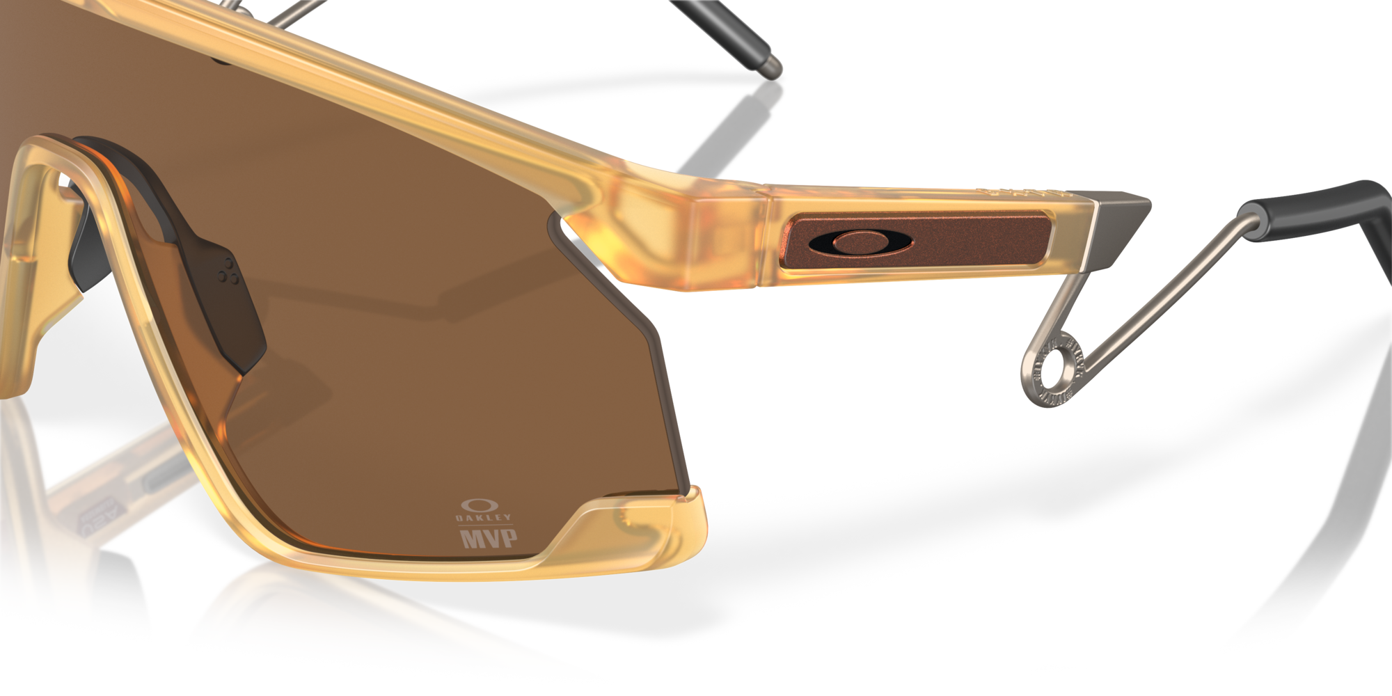 Oakley BXTR Metal - MVP Exclusive Sunglasses with Matte Red/Gold ...
