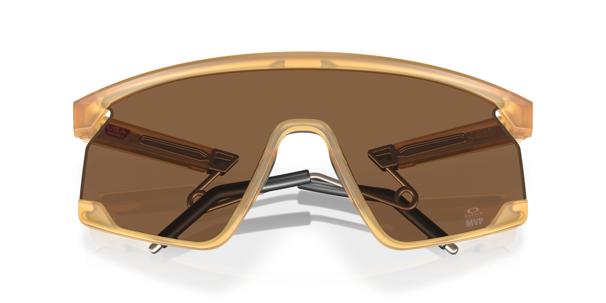 Oakley BXTR Metal - MVP Exclusive Sunglasses with Matte Red/Gold ...