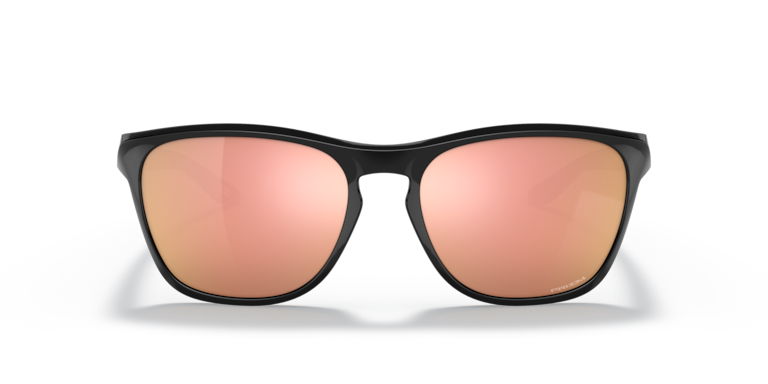 Manorburn Prizm Rose Gold Lenses, Polished Black Frame Sunglasses ...