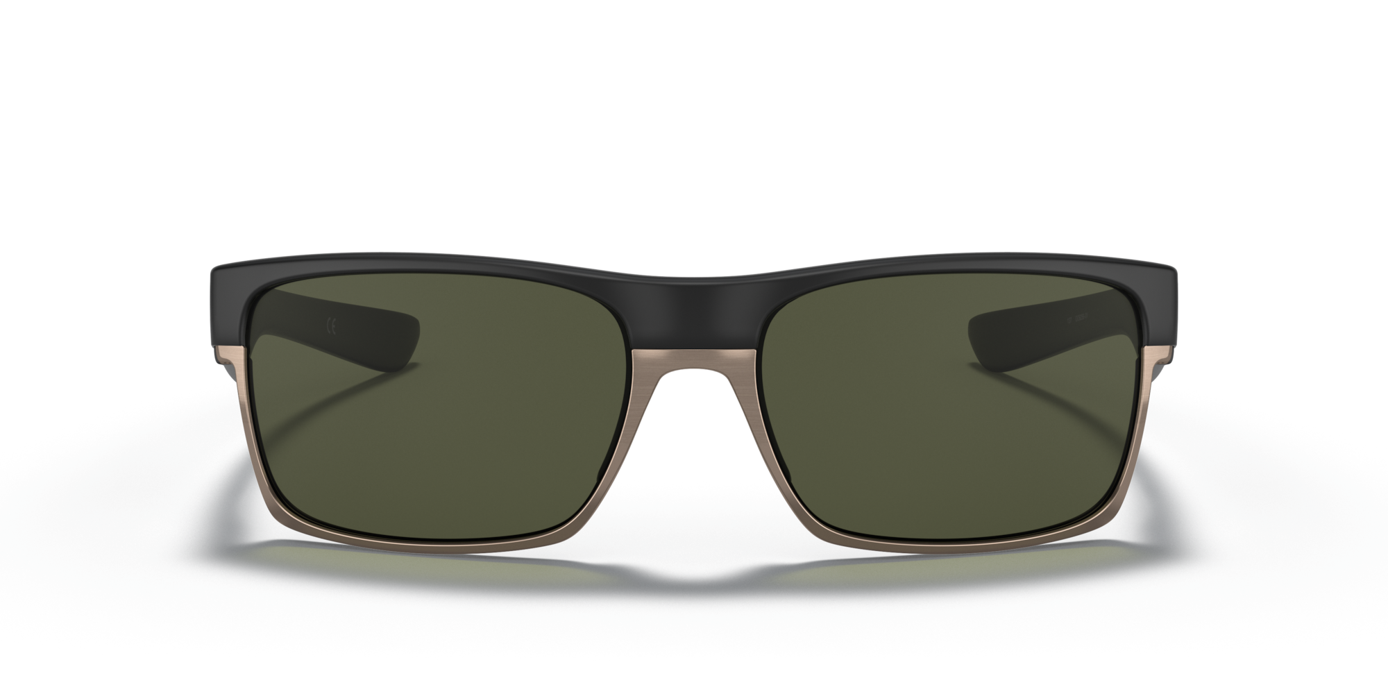 TwoFace™ (Low Bridge Fit) Dark Grey Lenses, Matte Black Frame ...