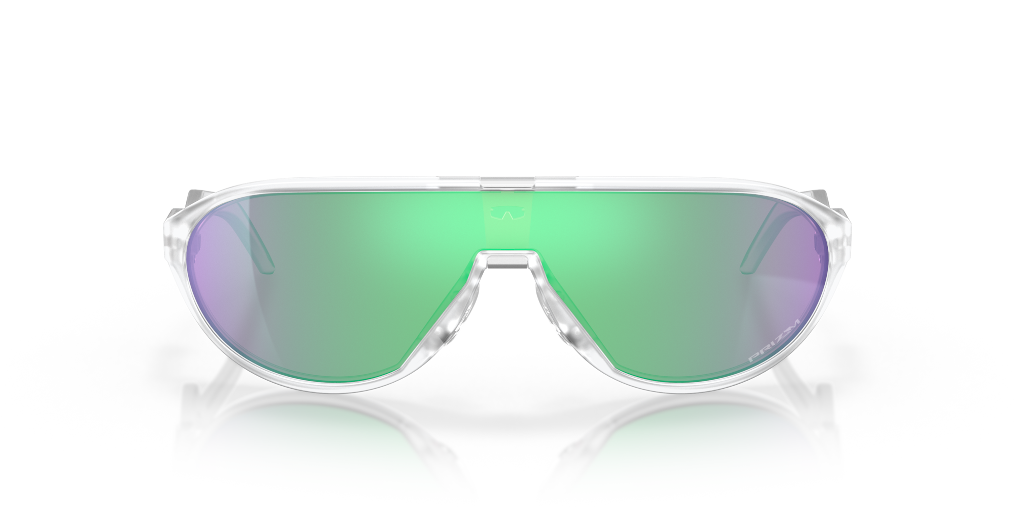 CMDN (Low Bridge Fit) Prizm Road Jade Lenses, Matte Clear Frame ...