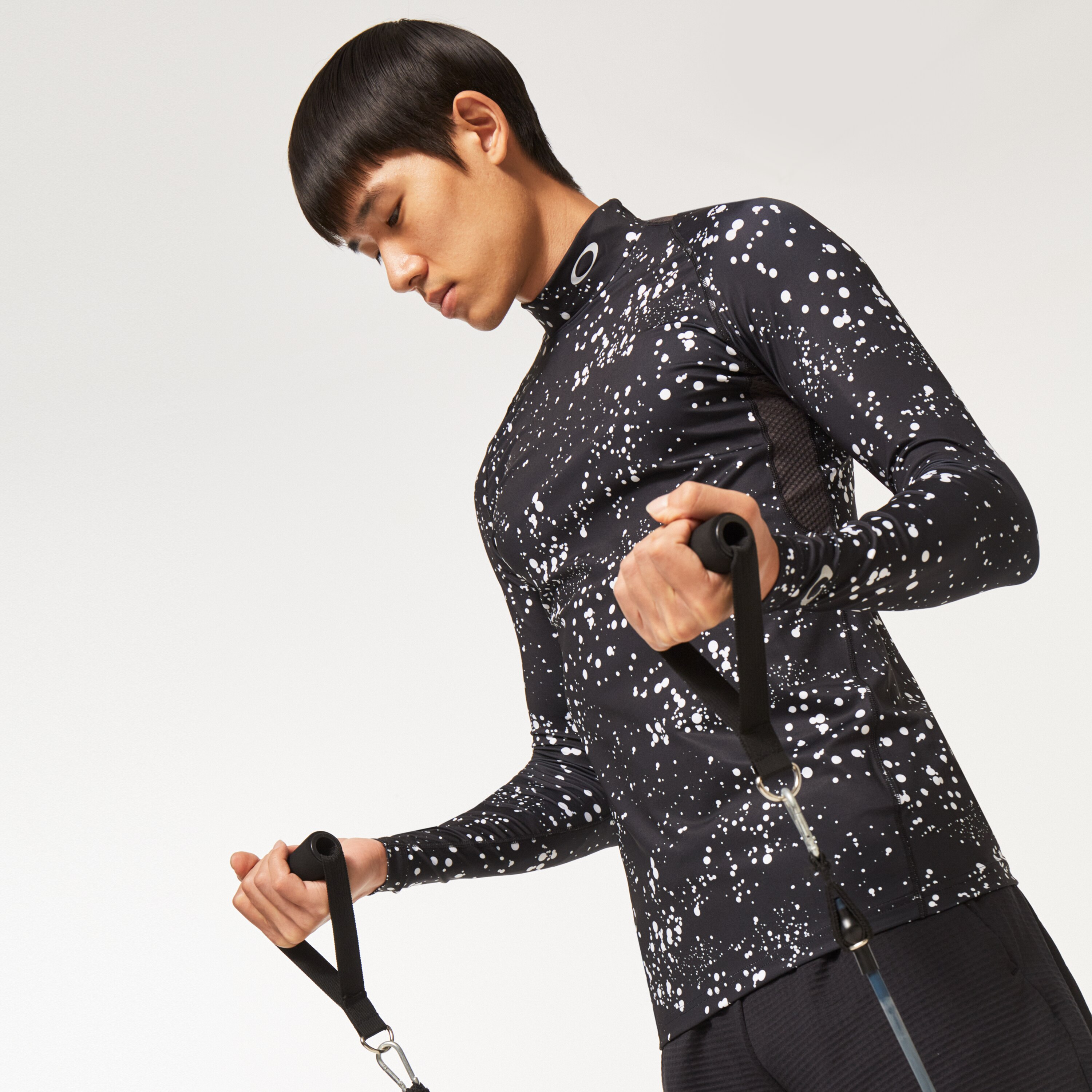 Oakley Technical Base Layer Ls Mock - Black Print | Oakley® JP