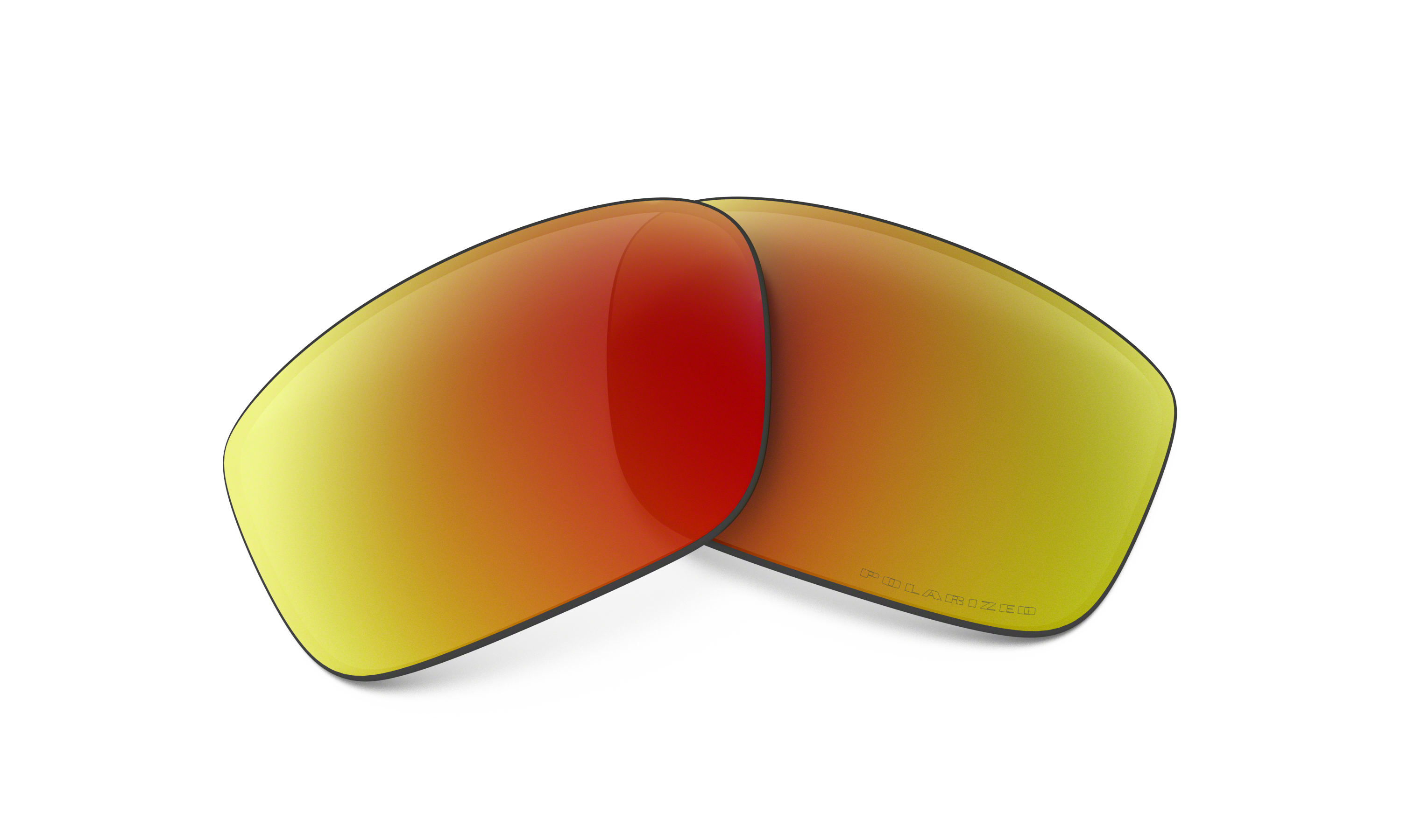 Oakley Straightlink™ Replacement Lenses - Ruby Iridium Polarized ...