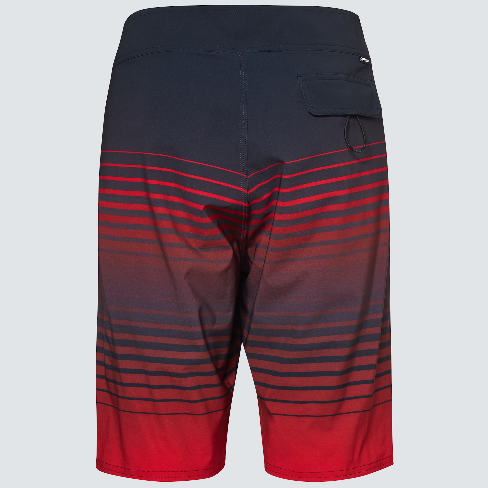 Oakley Fade Out 21" Rc Boardshort in Black/Red Stripes | Oakley® US