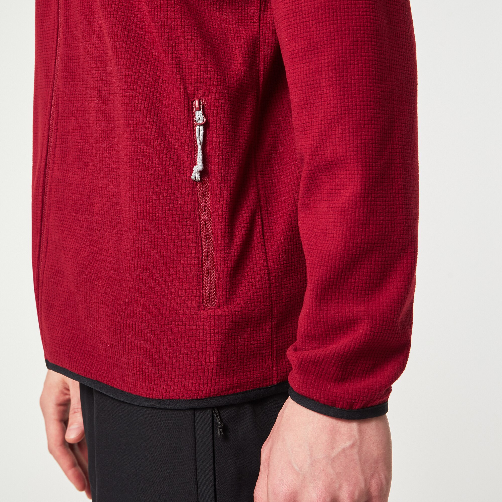 Oakley Alpine Full Zip Sweatshirt - Iron Red | Oakley® US