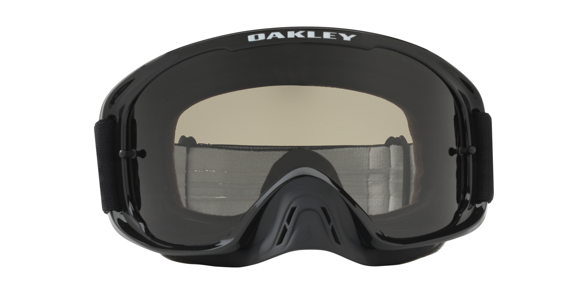 Oakley O-Frame® 2.0 PRO MX Goggles - Jet Black - Dark Grey - OO7115-15 ...