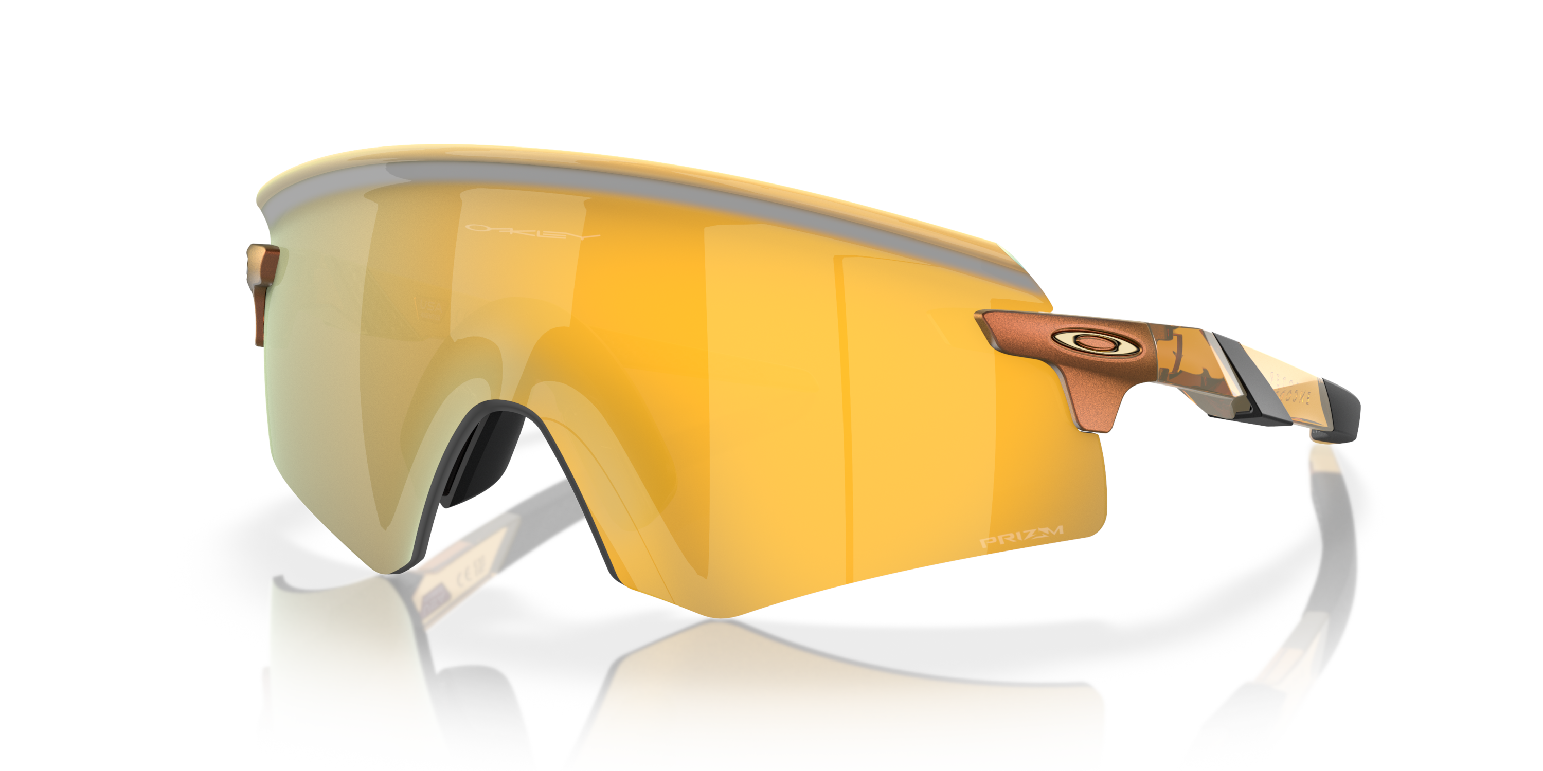 Encoder Prizm 24K Lenses, Transparent Light Curry Frame Sunglasses ...