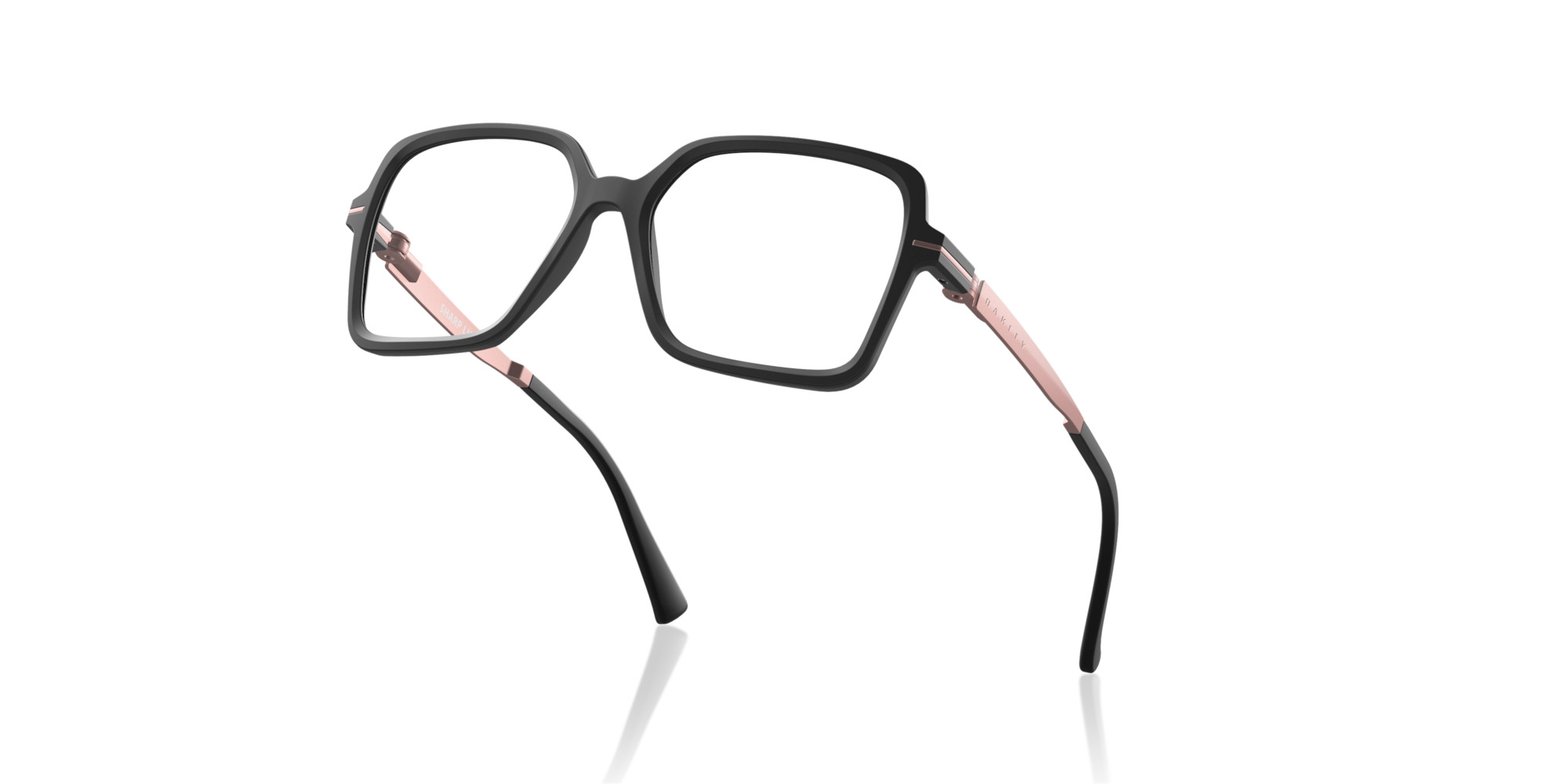 Sharp Line Satin Black Eyeglasses | Oakley® US