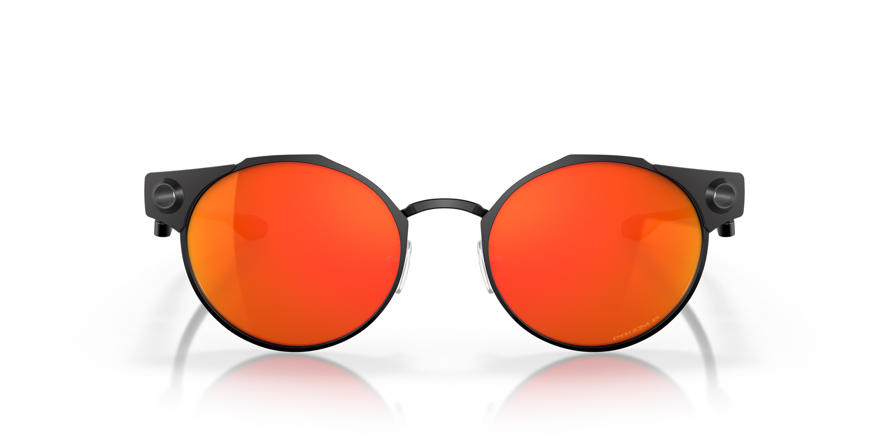 Deadbolt™ Prizm Ruby Polarized Lenses, Satin Black Frame Sunglasses ...