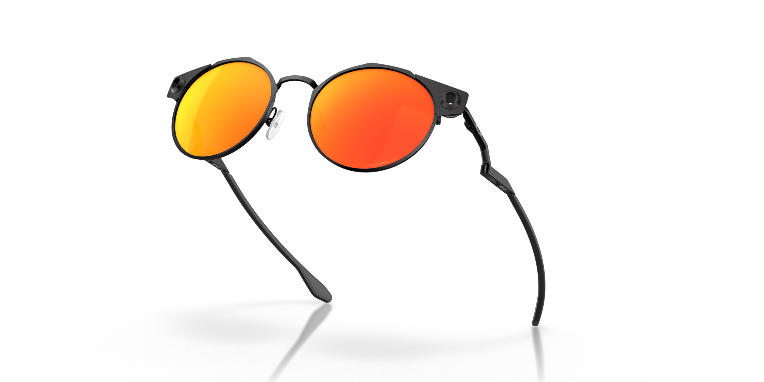 Deadbolt™ Prizm Ruby Polarized Lenses, Satin Black Frame Sunglasses ...