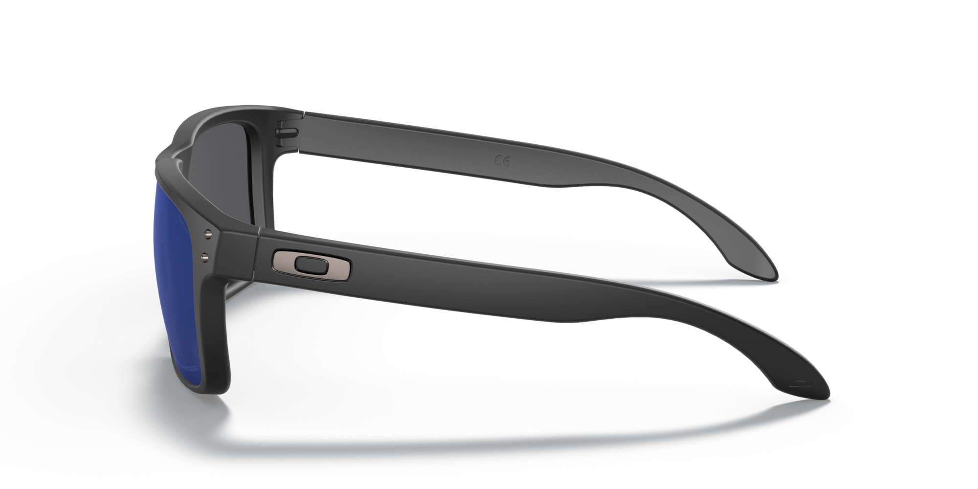 Oakley Holbrook™ Sunglasses with Matte Black Frame and Ice Iridium ...