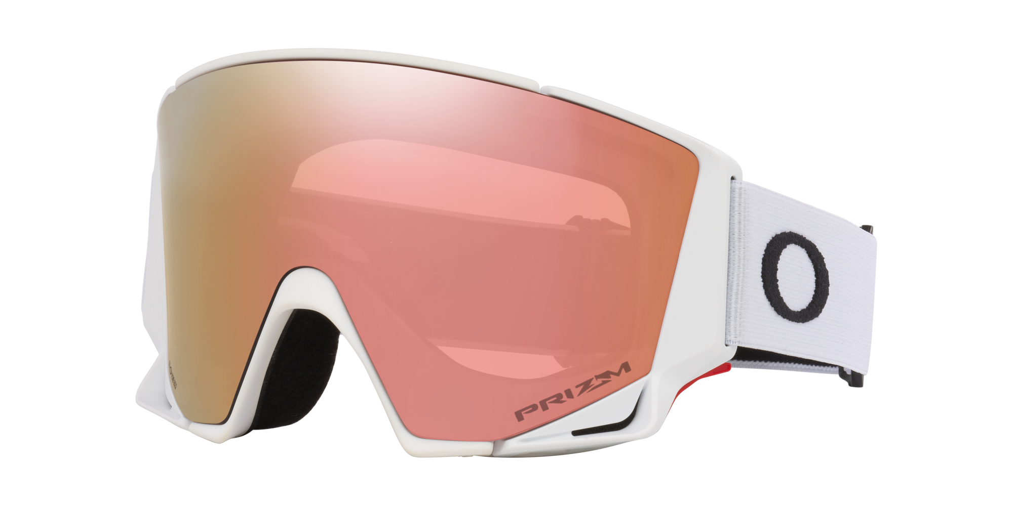 Oakley Flow Scape™ M Snow Goggles - Matte White - Prizm Rose Gold ...