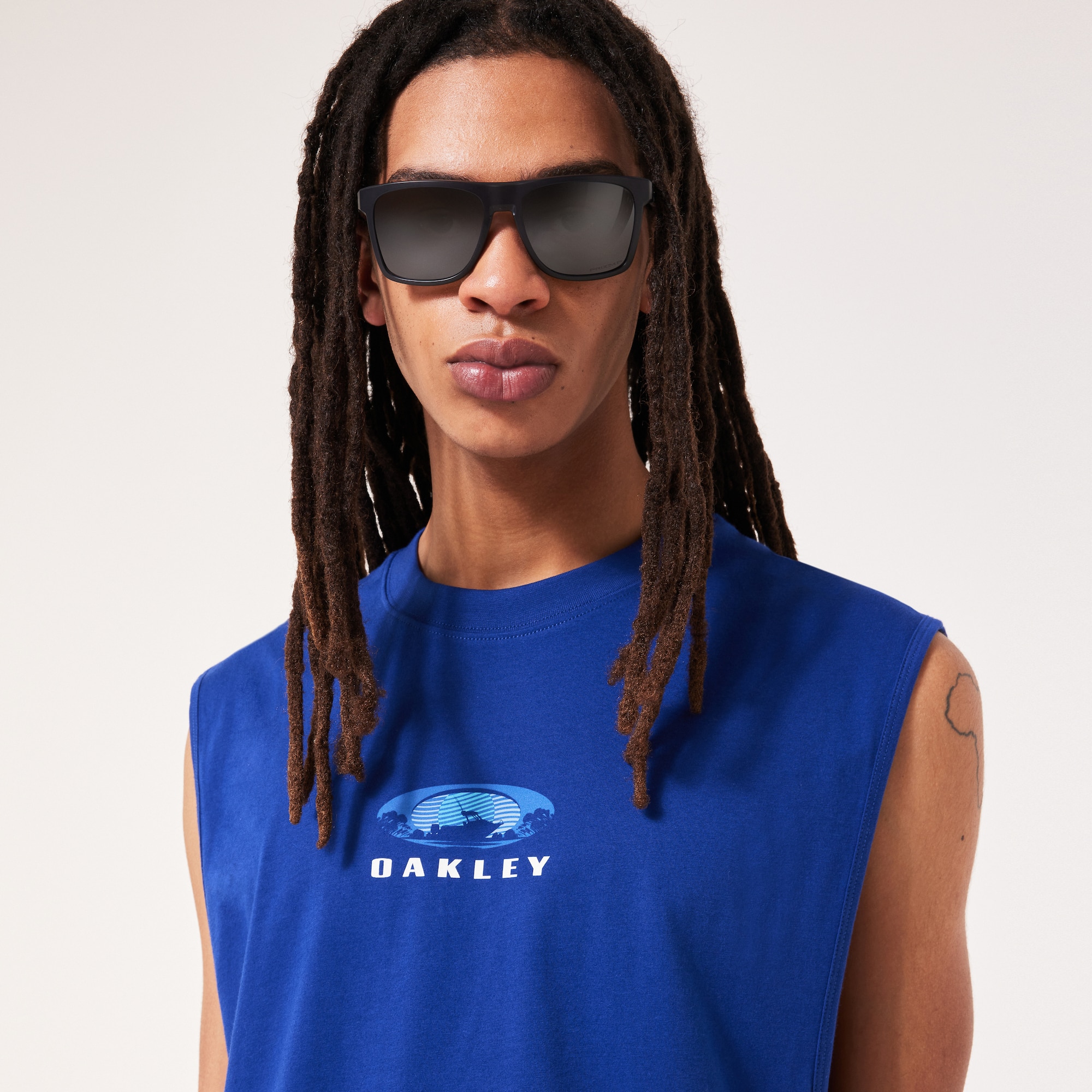 Oakley Sunny Rogue B1B Tank - Crystal Blue | Oakley® US