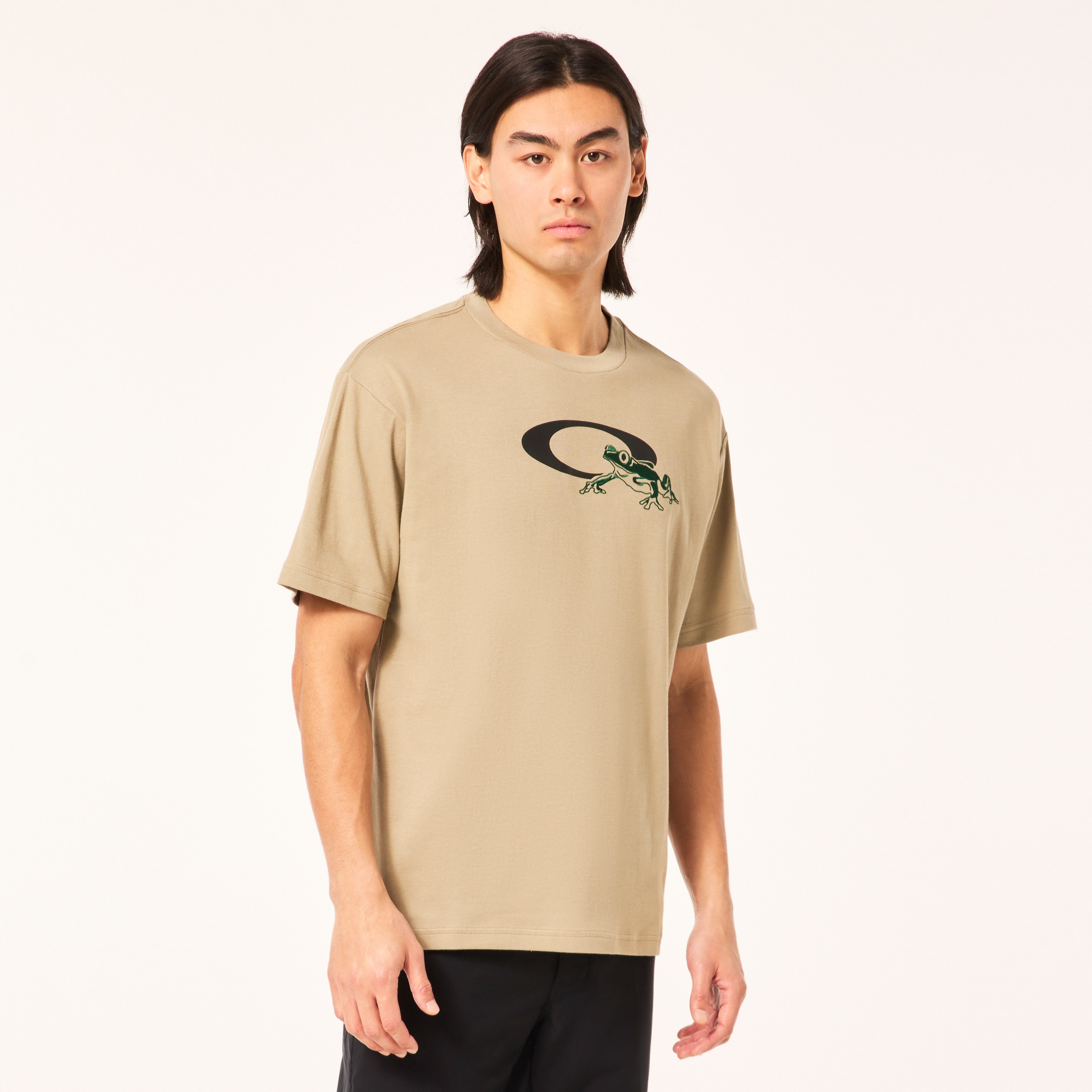 Oakley Enhance Qdc SS Tee Frog Icon 3.0 - Seneca Rock | Oakley® 日本