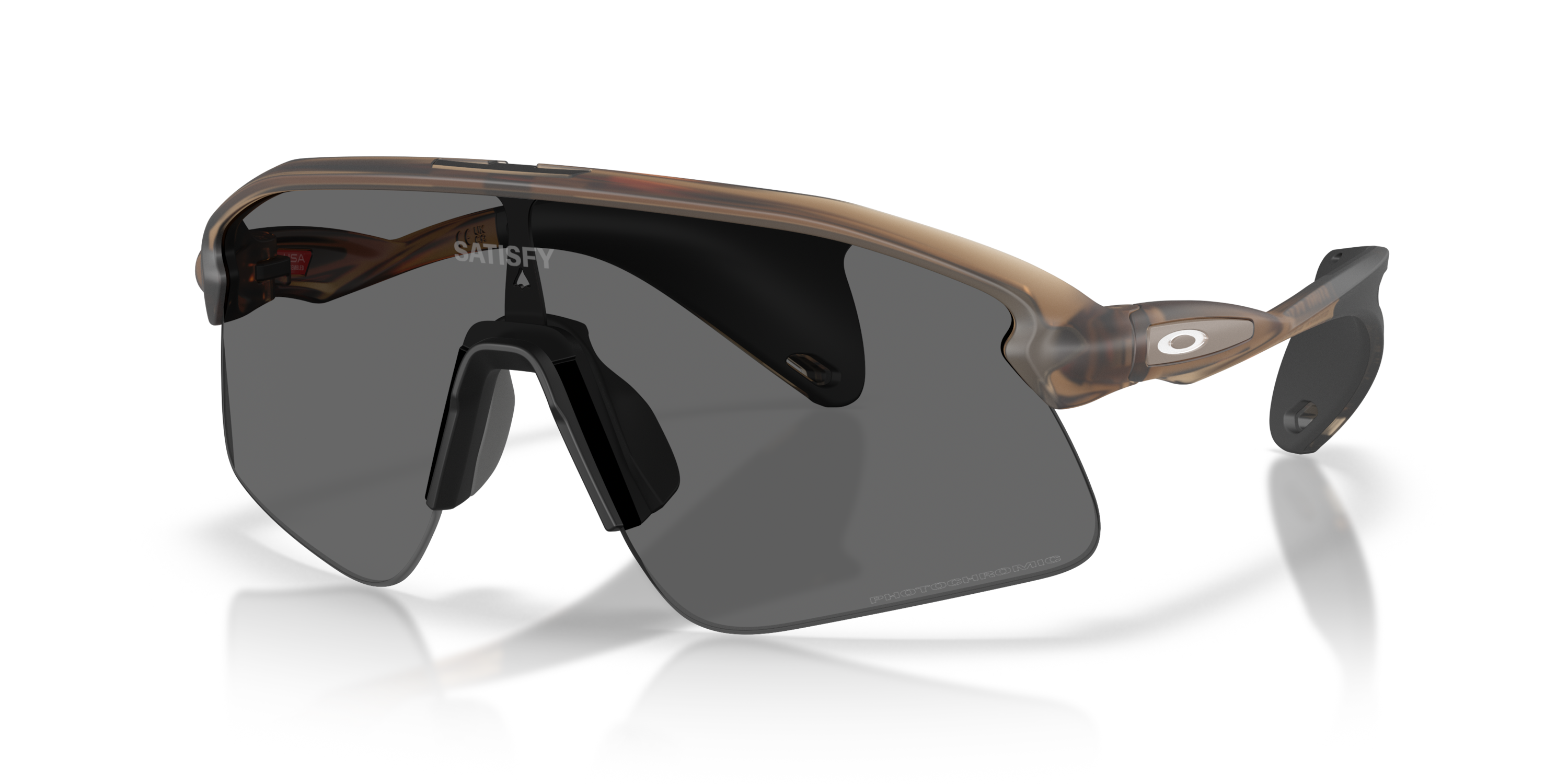 Oakley X Satisfy Stunt Devil Sunglasses with Matte Brown Smoke Frame ...