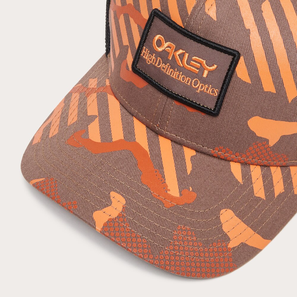 Oakley Oakley B1B Hdo Patch Trucker - Orange Stripe/Grip Camo | Oakley® AU