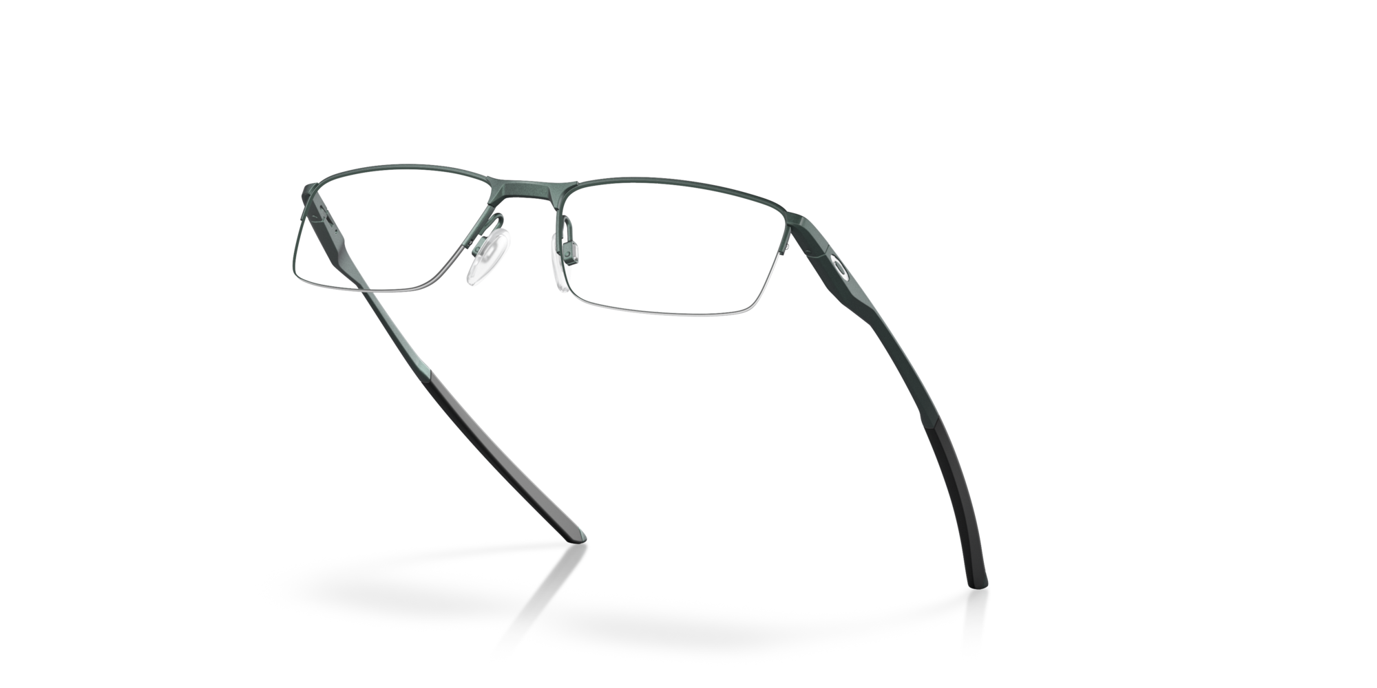 Oakley Socket 5.5 Eyeglasses with Dark Matte Silver/Blue Colorshift ...