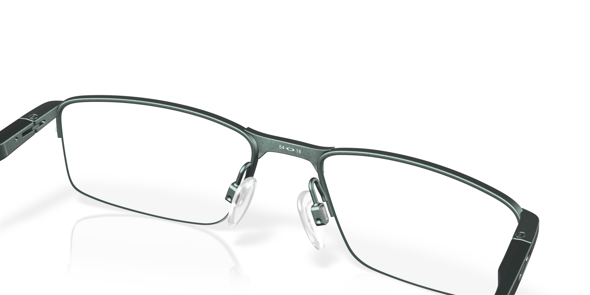 Oakley Socket 5.5 Eyeglasses with Dark Matte Silver/Blue Colorshift ...