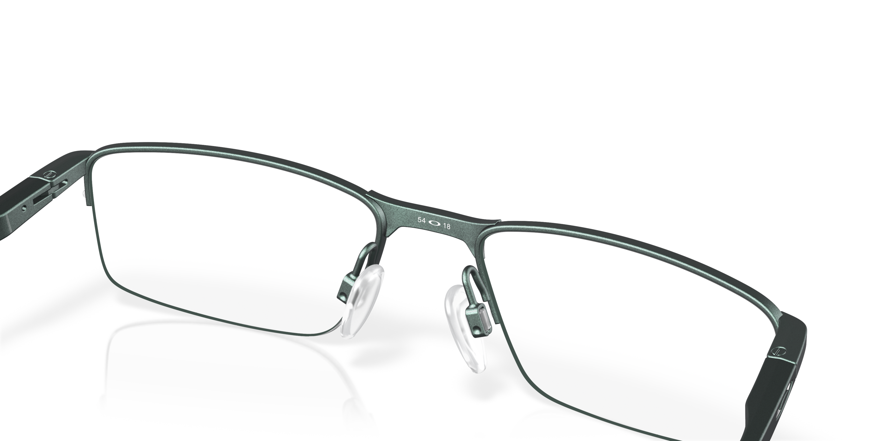 Oakley Socket 5.5 Eyeglasses with Dark Matte Silver/Blue Colorshift ...