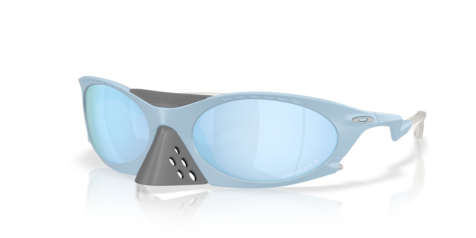 Plantaris Prizm Deep Water Polarized Matte Stonewash de sol | Oakley® BR