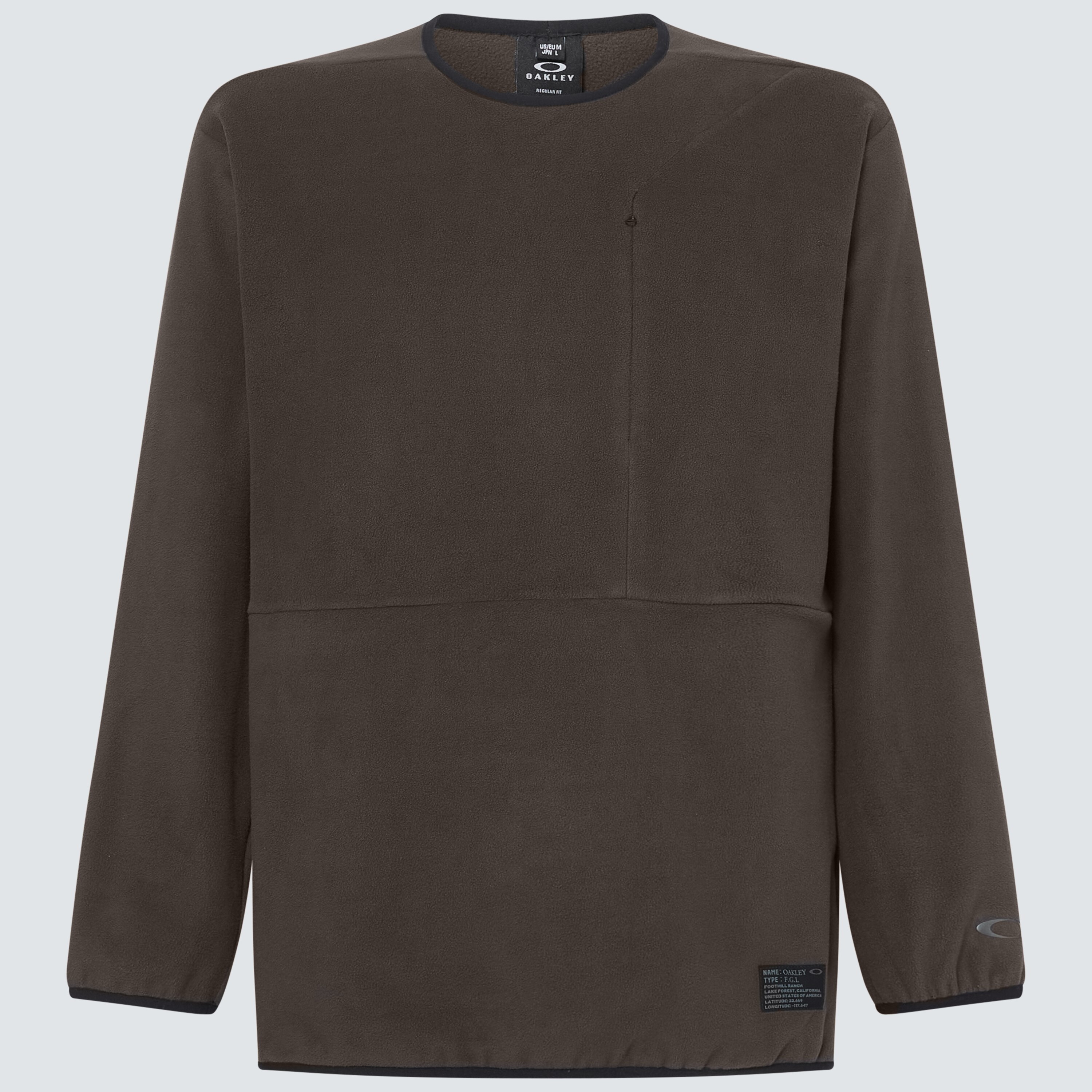 Oakley Fgl Pe Drain Fleece Crew 2.7 - Phantom | Oakley® 日本