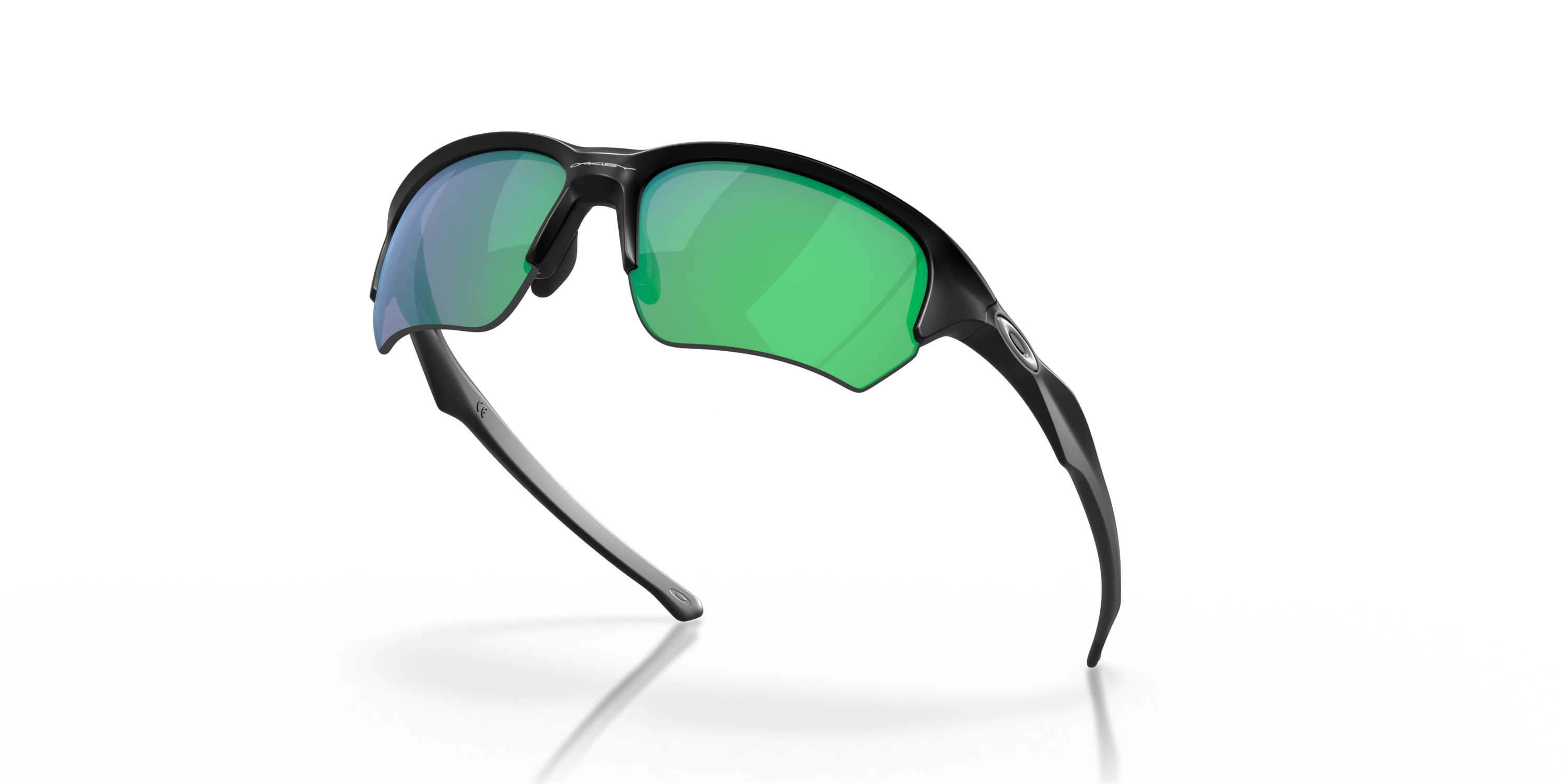 Flak® Beta Jade Iridium Lenses, Matte Black Frame Sunglasses | Oakley® US