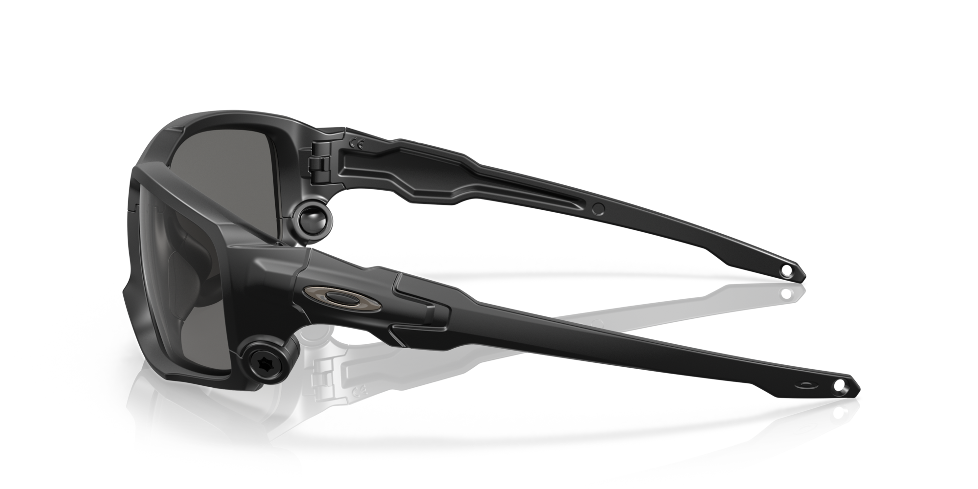 SI Shock Tube® Grey Lenses, Matte Black Frame Sunglasses | Oakley ...