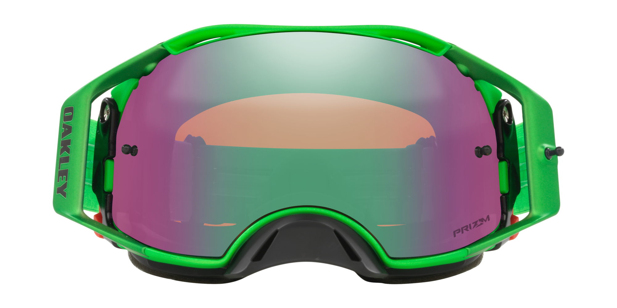 Oakley Airbrake® MX Goggles - Moto Green - Prizm MX Jade Iridium ...