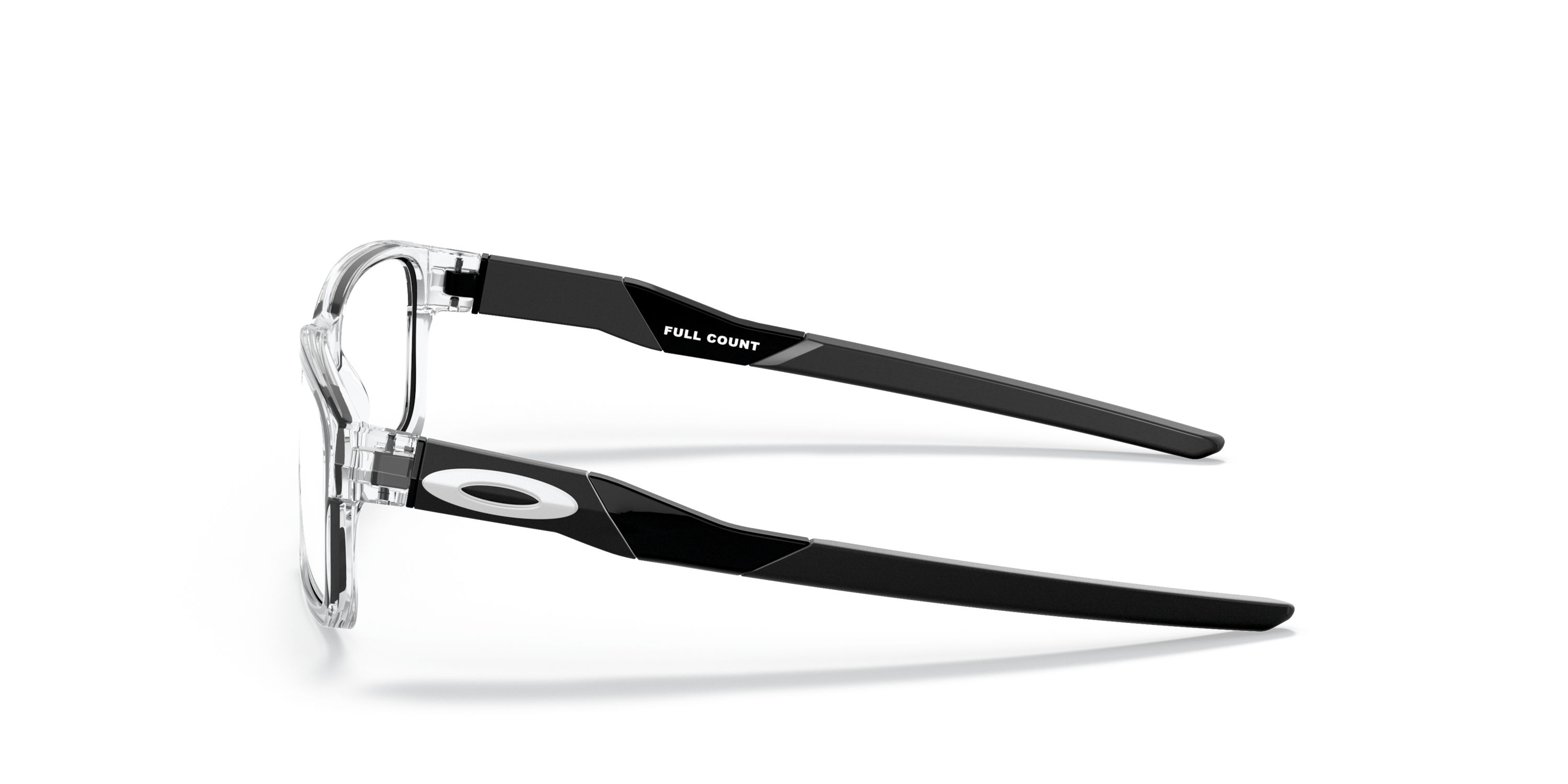 Oakley Full Count (Youth Fit) Eyeglasses with Polished Clear Frame ...
