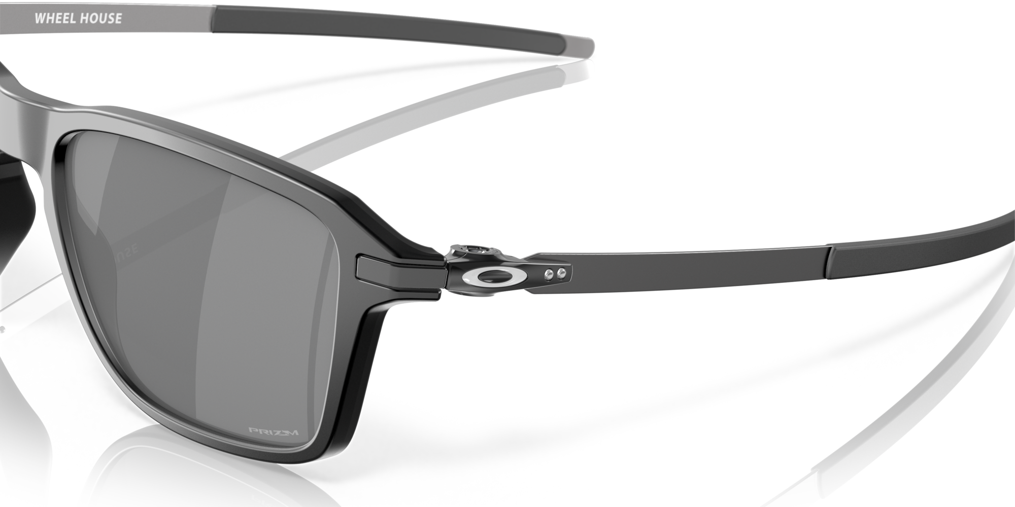 Oakley Wheel House Sunglasses with Satin Black Frame and Prizm Black ...