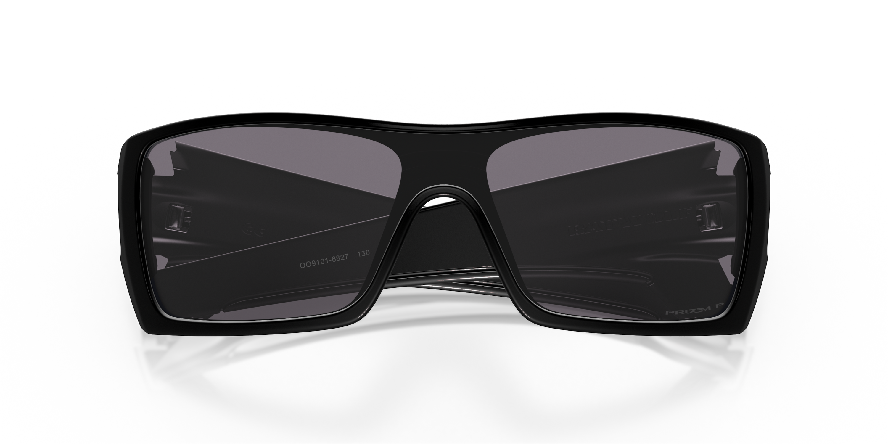Batwolf® Prizm Grey Polarized Lenses, Matte Black Frame Sunglasses ...