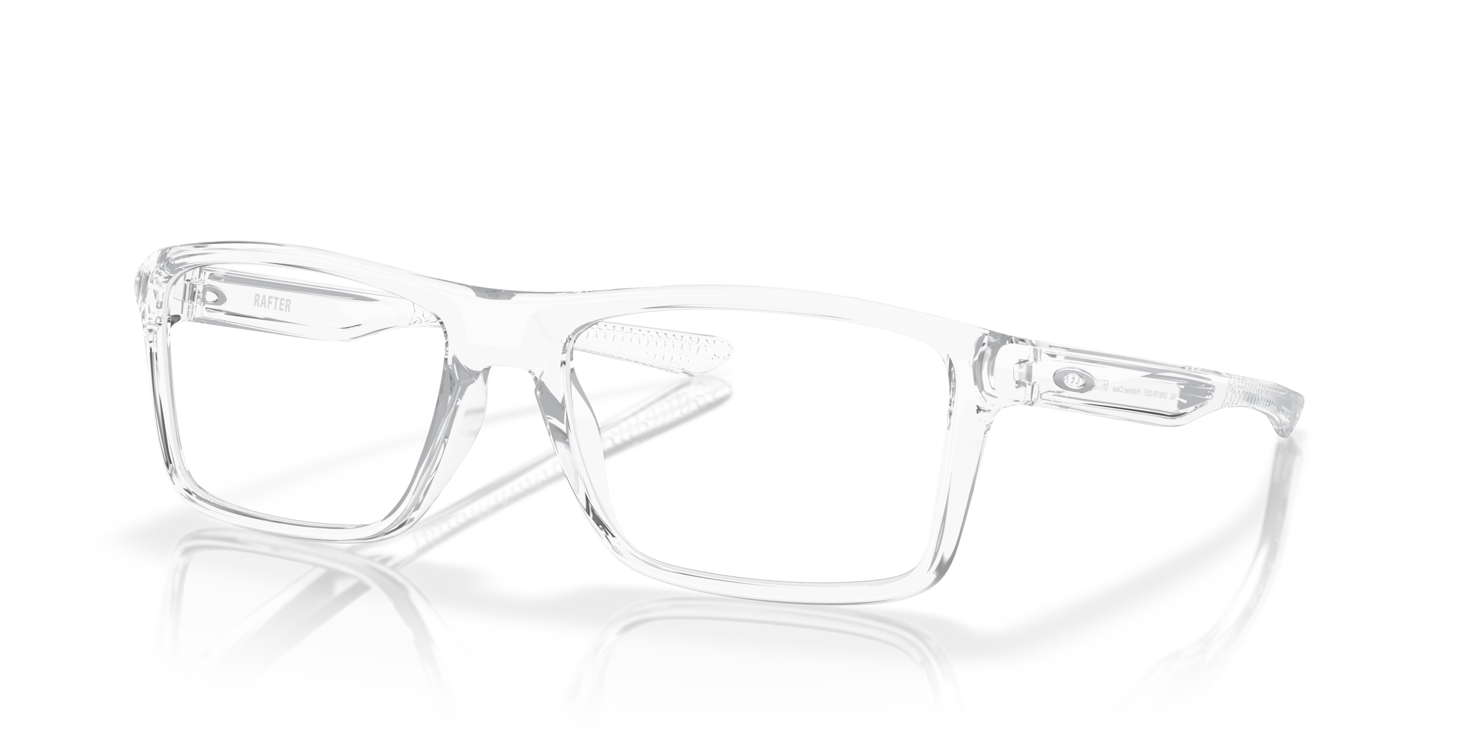 Rafter Polished Clear Eyeglasses | Oakley® US