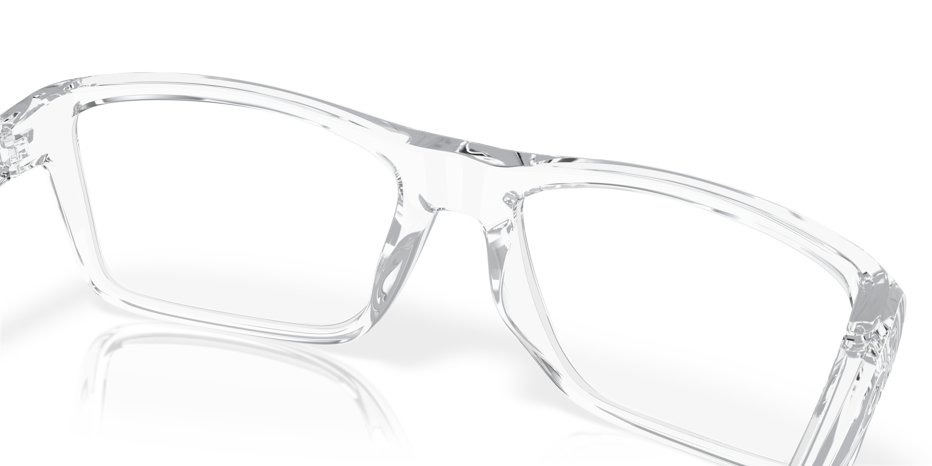 Rafter Polished Clear Eyeglasses | Oakley® US