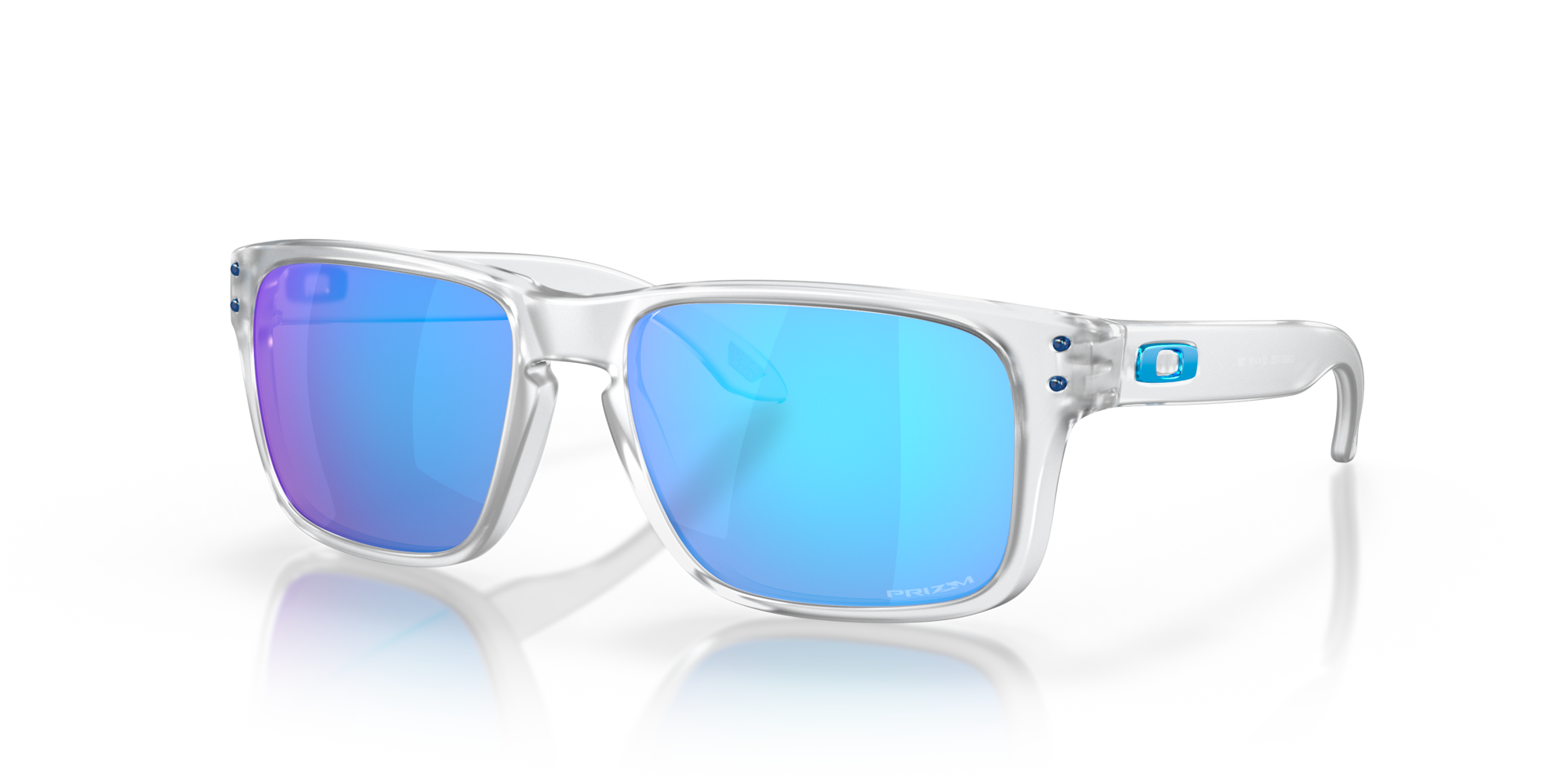 Holbrook™ XS (Youth Fit) Prizm Sapphire Lenses, Matte Clear Frame ...