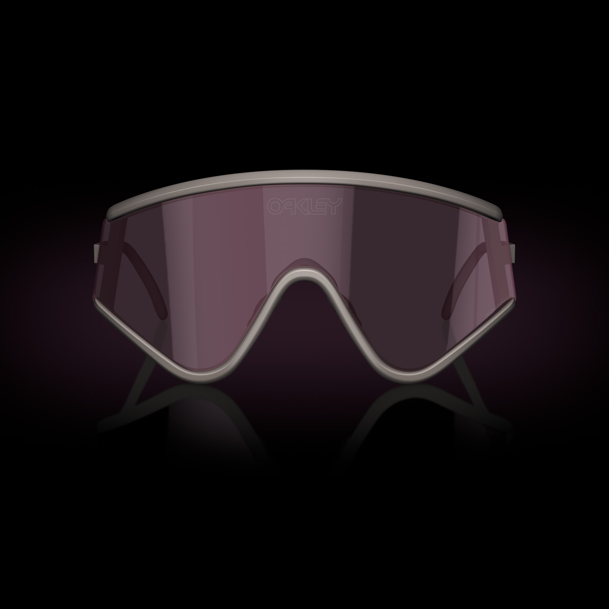 Oakley MUZM Eyeshade Sunglasses with Cool Grey Frame and Prizm Low ...