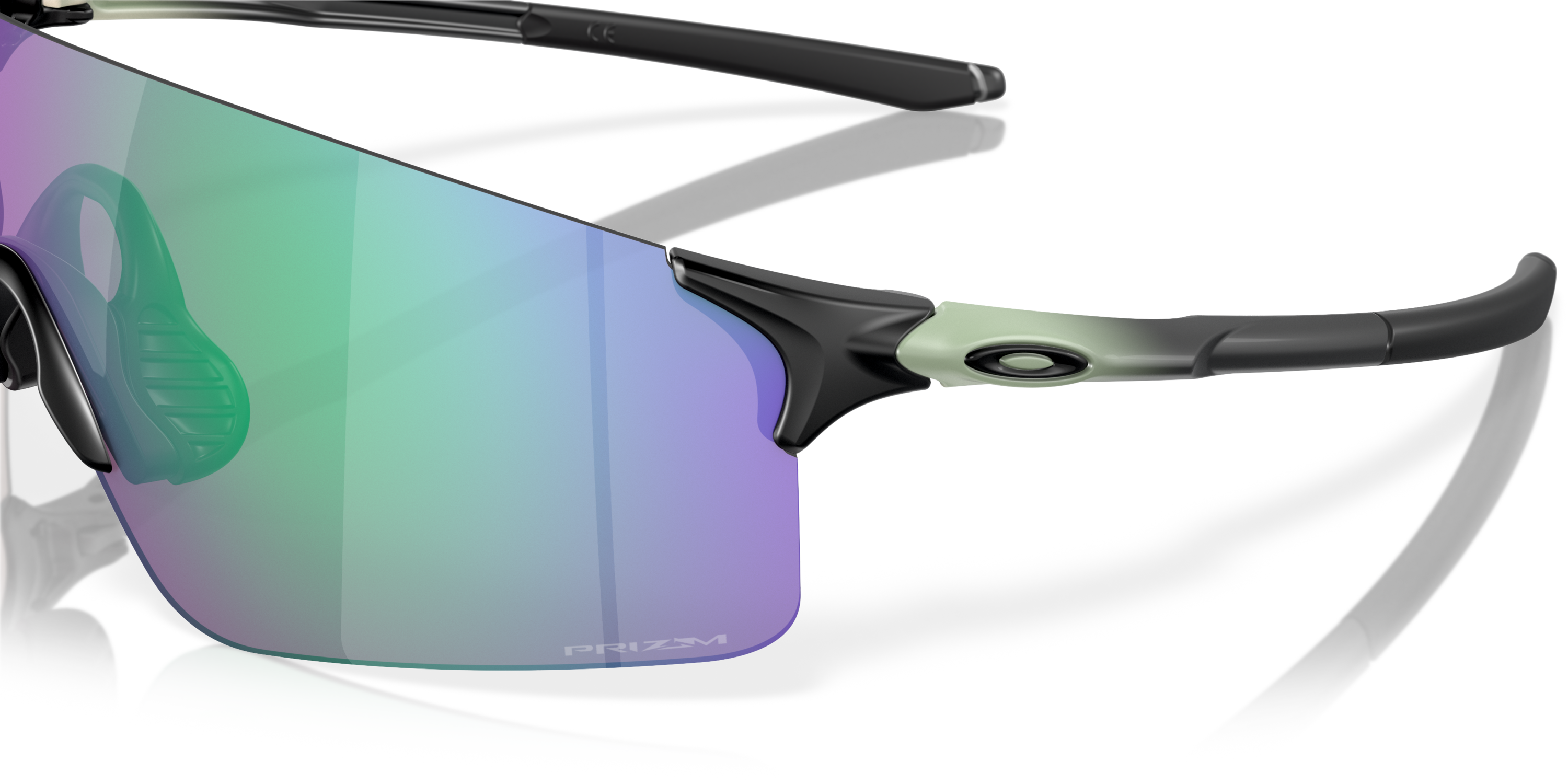 Oakley EVZero™ Blades (Low Bridge Fit) Sunglasses with Matte Jade Fade ...