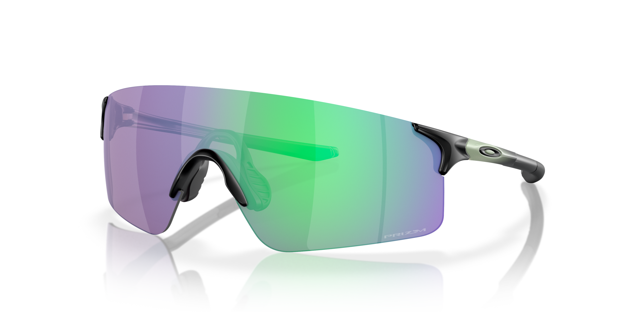 EVZero™ Blades (Low Bridge Fit) Prizm Jade Lenses, Matte Jade Fade ...