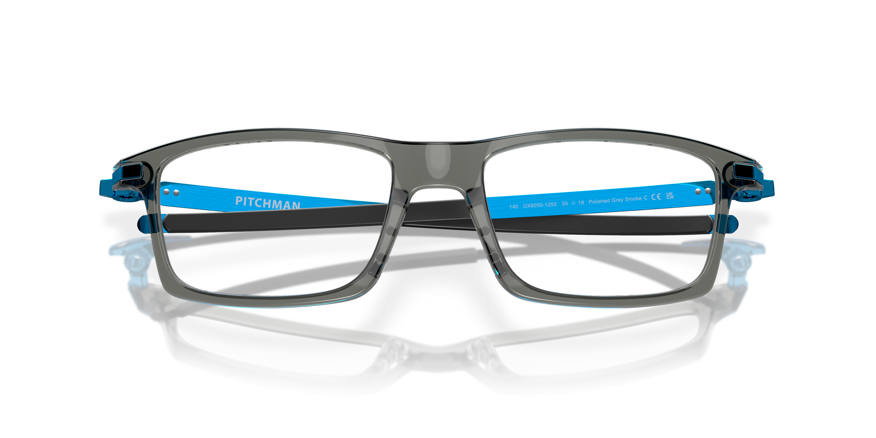 Oakley Pitchman™ Eyeglasses with Polished Grey Smoke Frame | Oakley® US